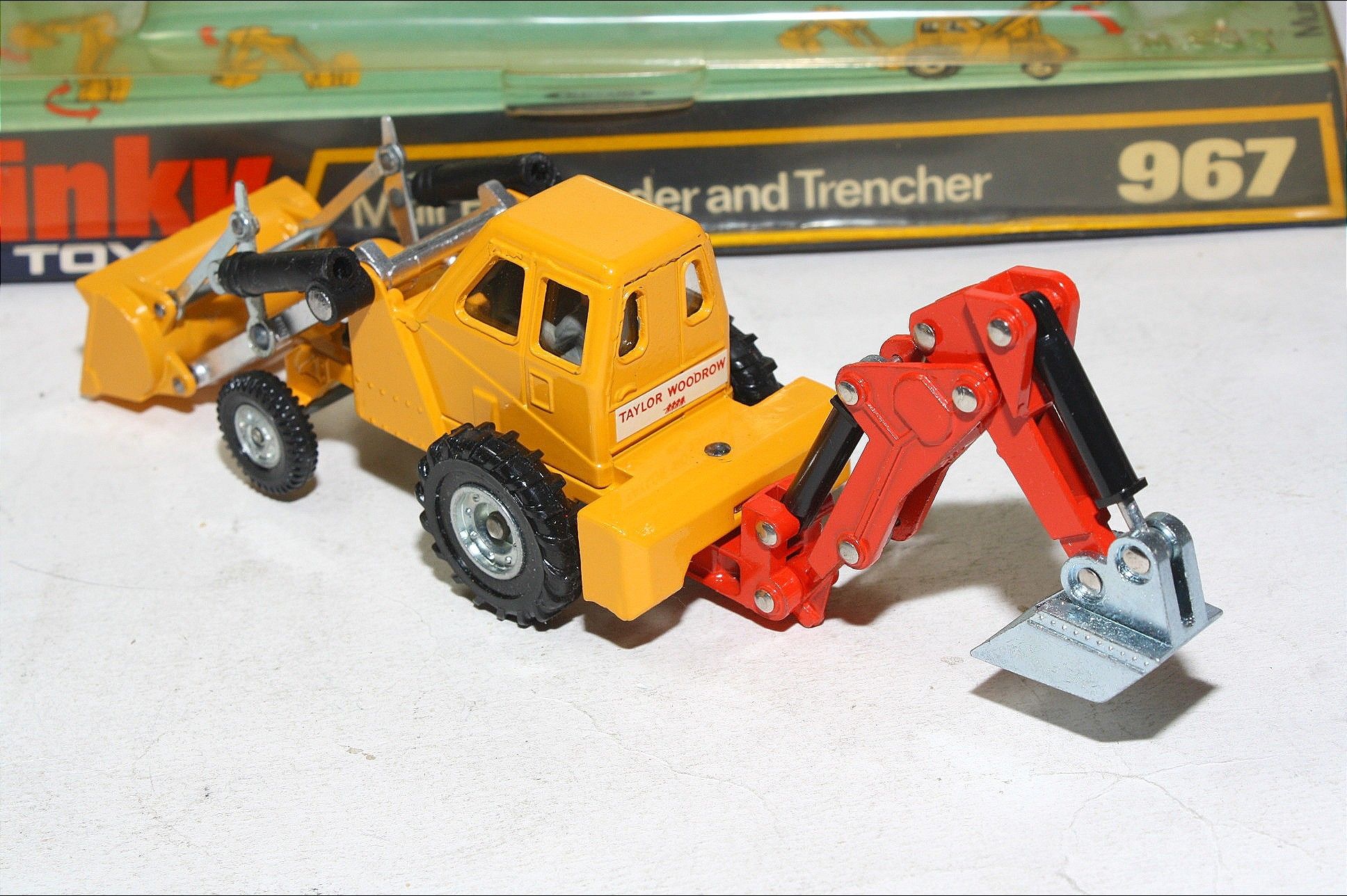 Dinky 967 Muir Hill Loader and Trencher, Mint in Original Box | DB ...
