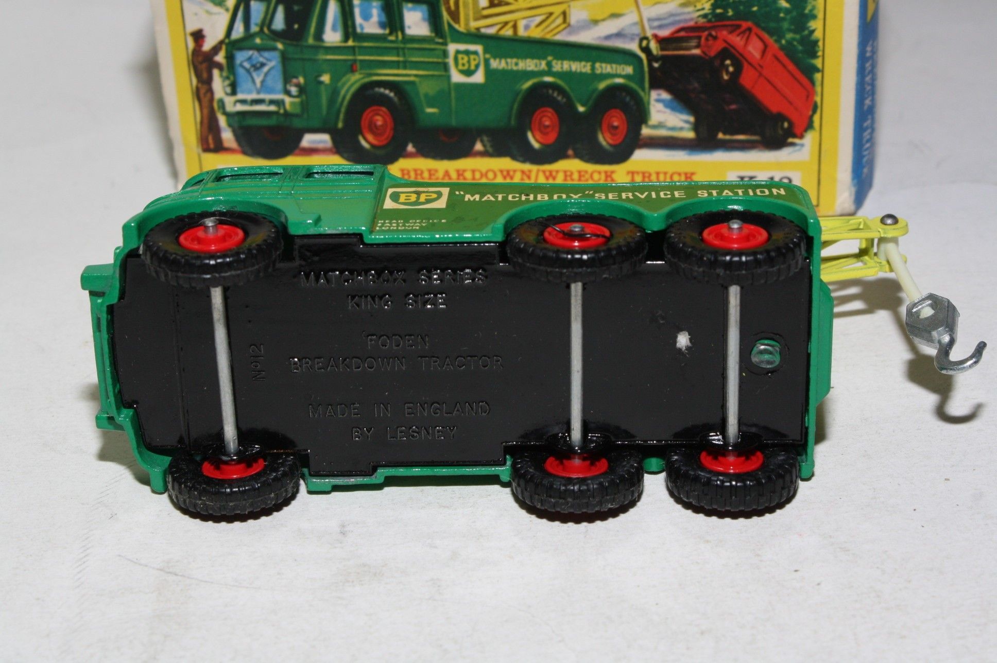 Matchbox K-12 Foden Wreck Truck,Mint (illustrated Box Ends) | DB ...