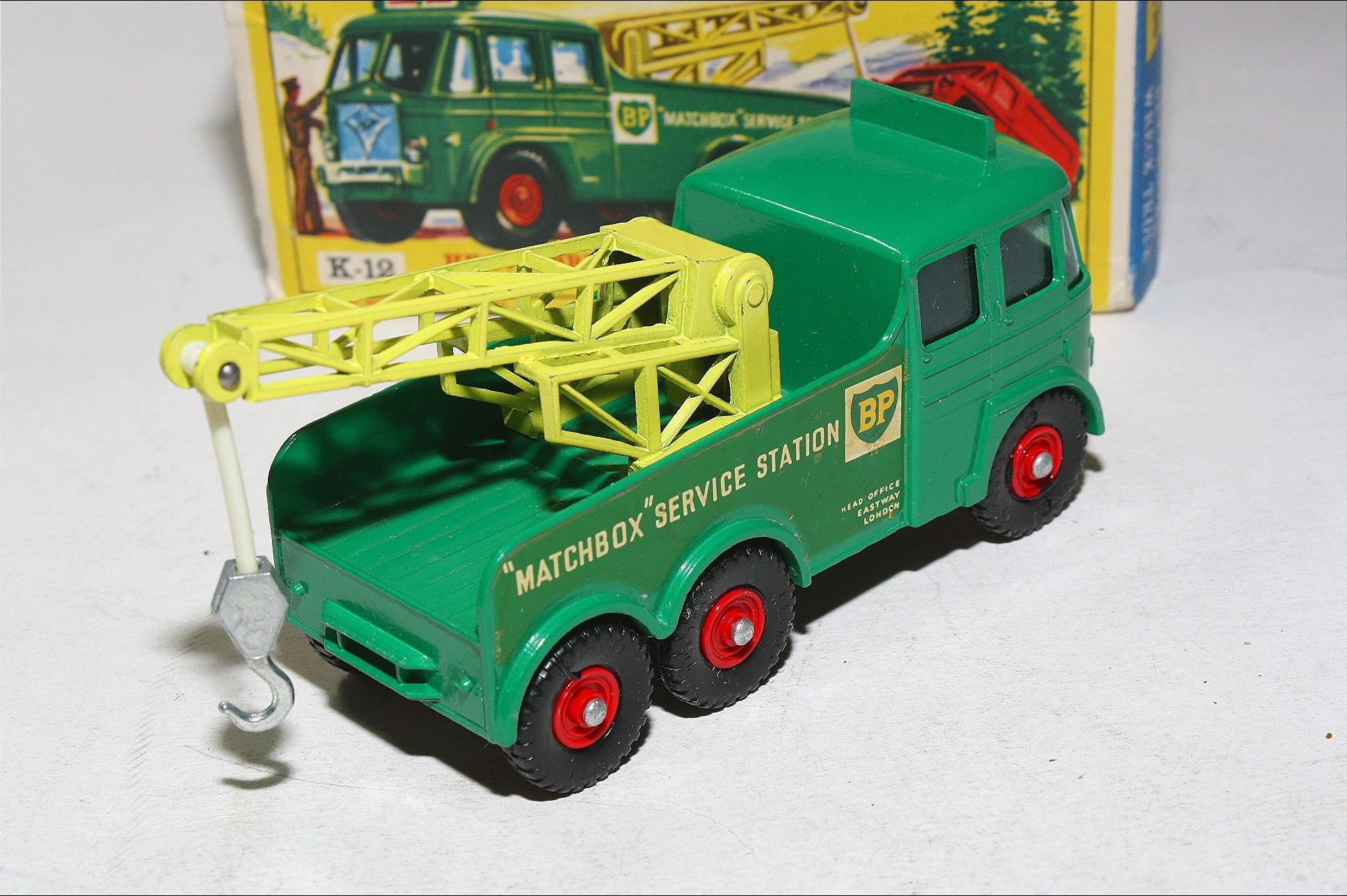 Matchbox K-12 Foden Wreck Truck,Mint (illustrated Box Ends) | DB ...