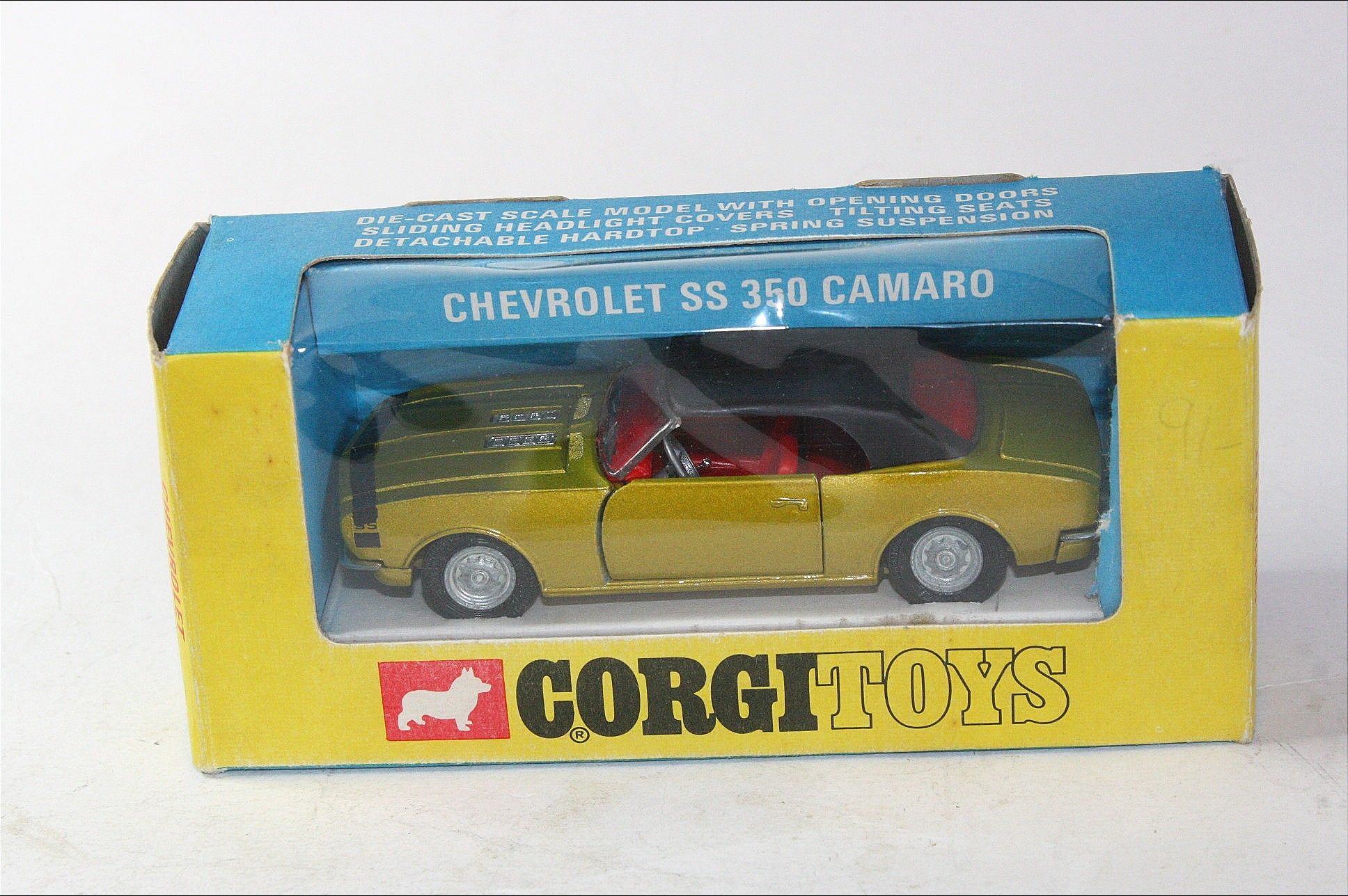 Corgi 338 Chevrolet Camaro, VNM in excellent Original Box | DB Collectables