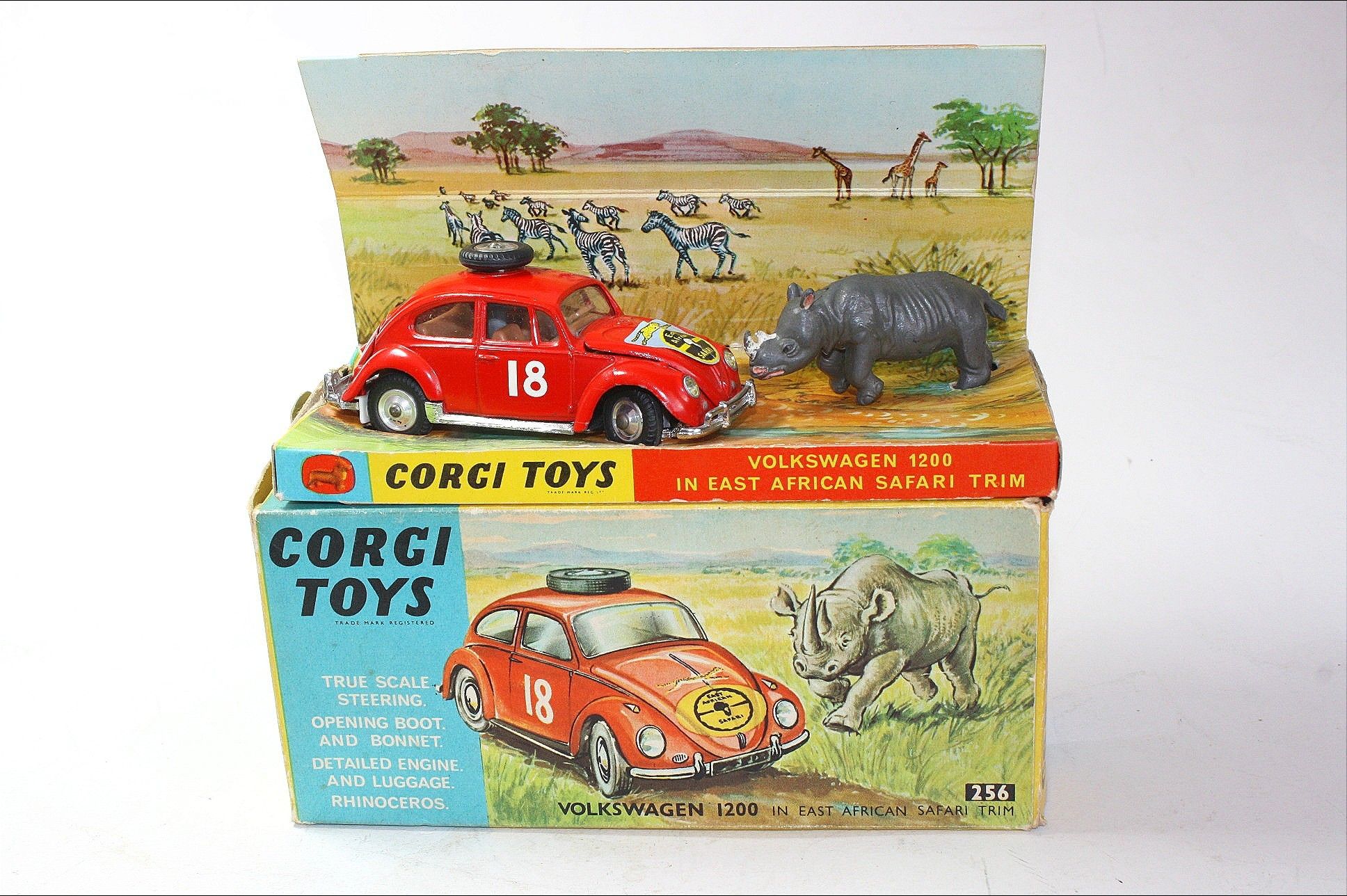 Corgi 256 VW East African Safari, VNM in Good Original Box | DB ...