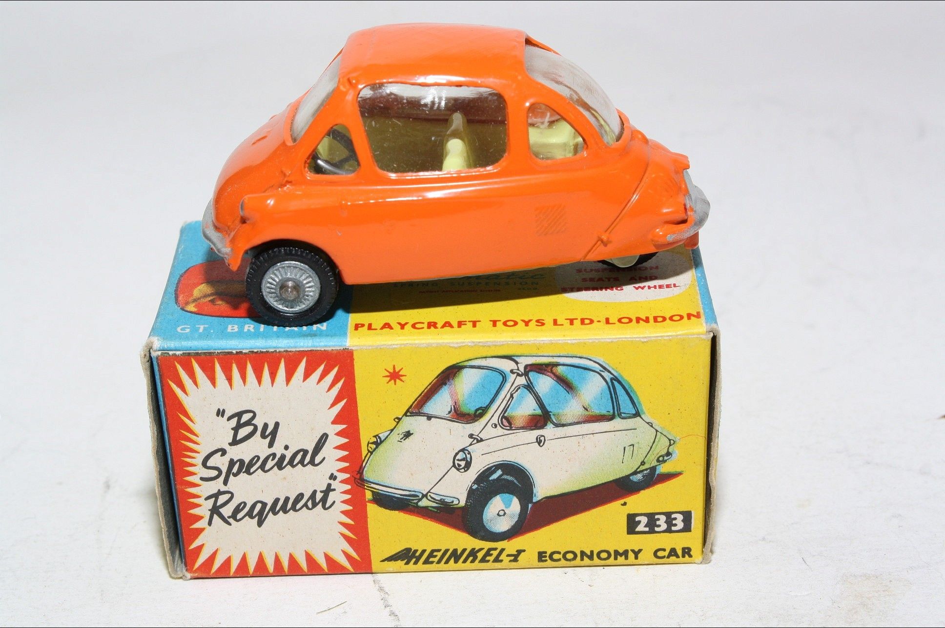 Corgi 233 Heinkel Bubble Car, Mint Condition in Good Original Box | DB ...