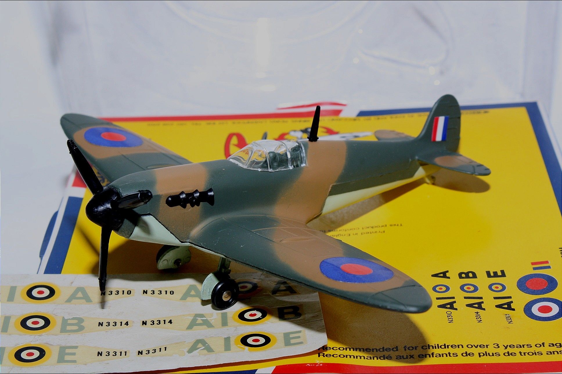Dinky 741 Spitfire MkII, Mint in Good Original Pack | DB Collectables
