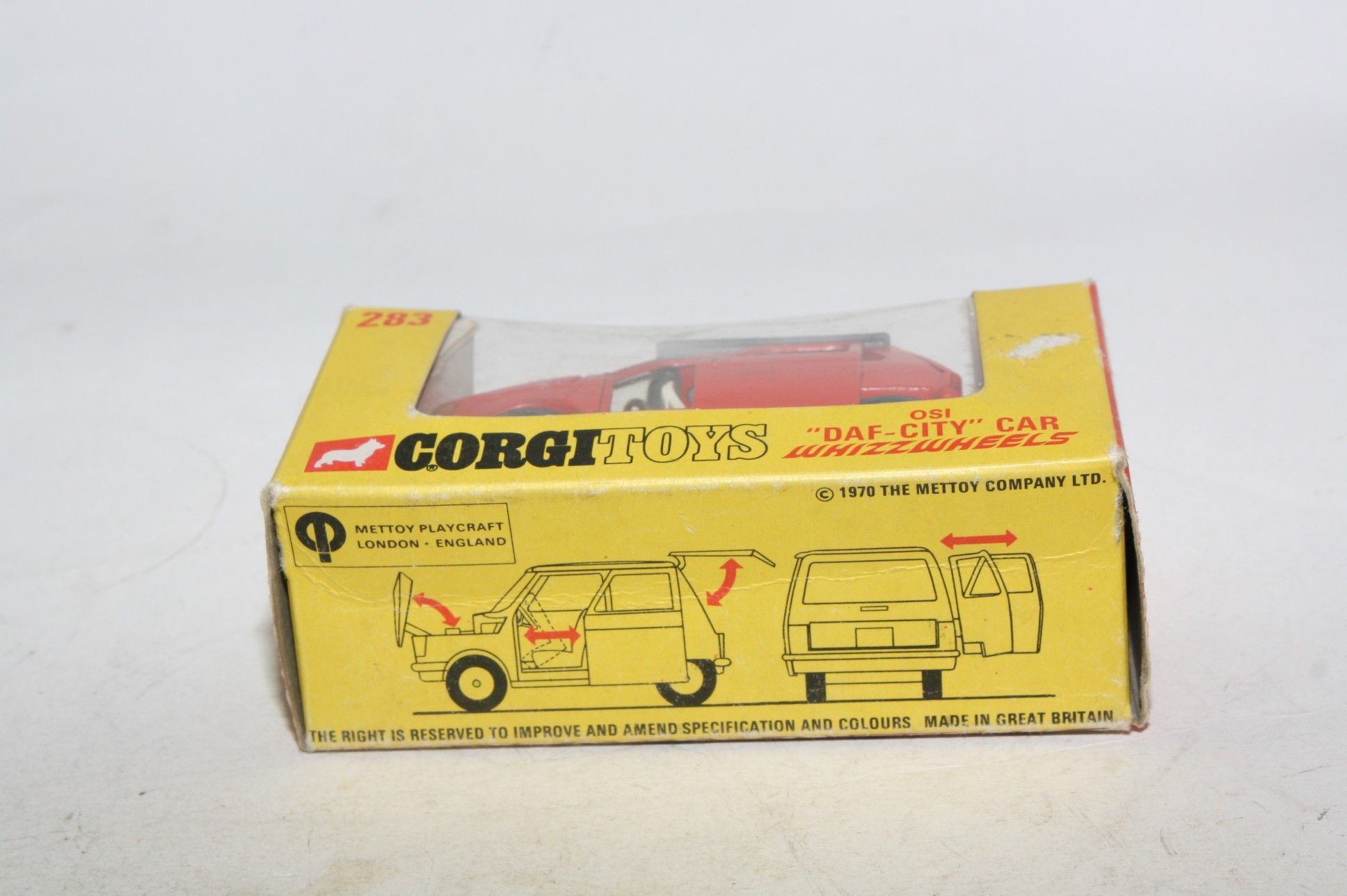 Corgi 283 OSI Daf-City, VGC in Good Original Box | DB Collectables
