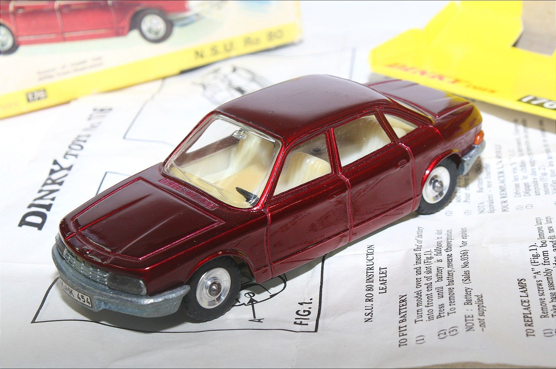 Dinky 176 NSU Ro80, Mint in Excellent Original Box | DB Collectables