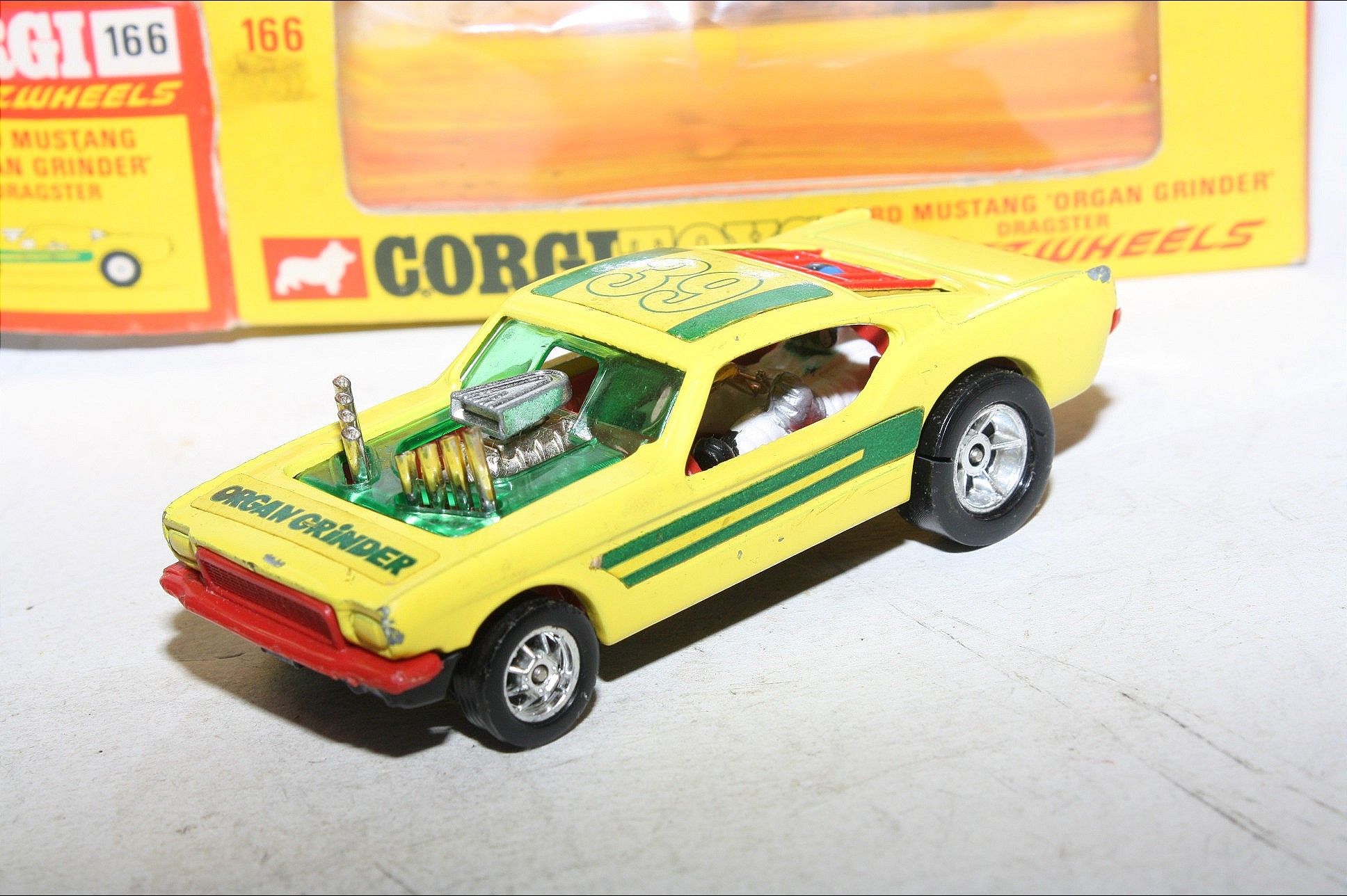 Corgi 166 Ford Mustang Dragster, Good Condition in Original Box | DB ...