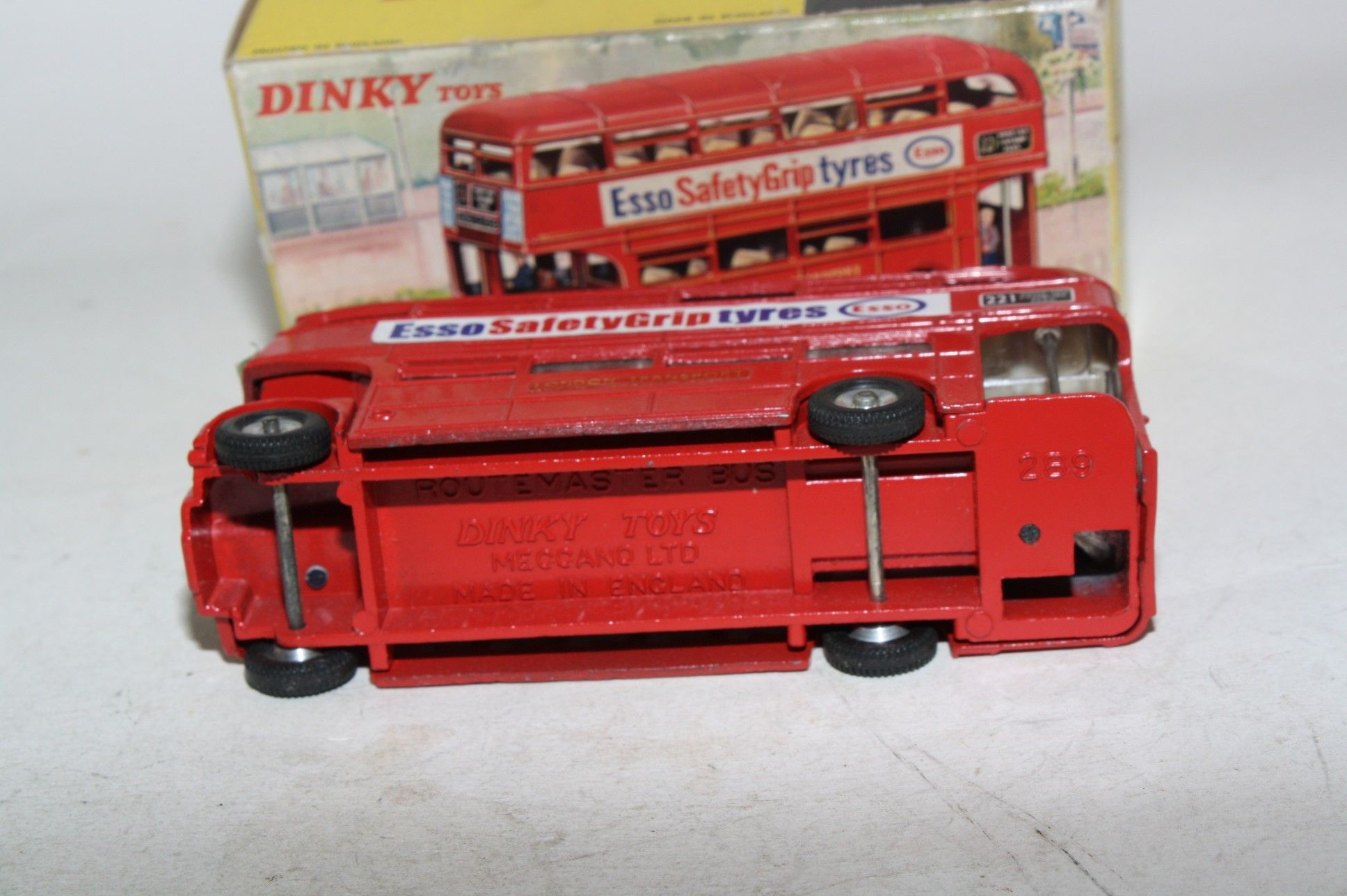 Dinky 289 Routemaster Bus, Esso Livery, Mint in Original Box | DB ...