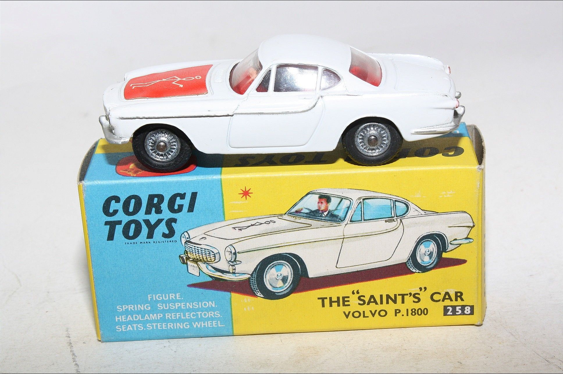 Corgi 258 The Saints Volvo P1800, VNM in VNM Original Box | DB Collectables