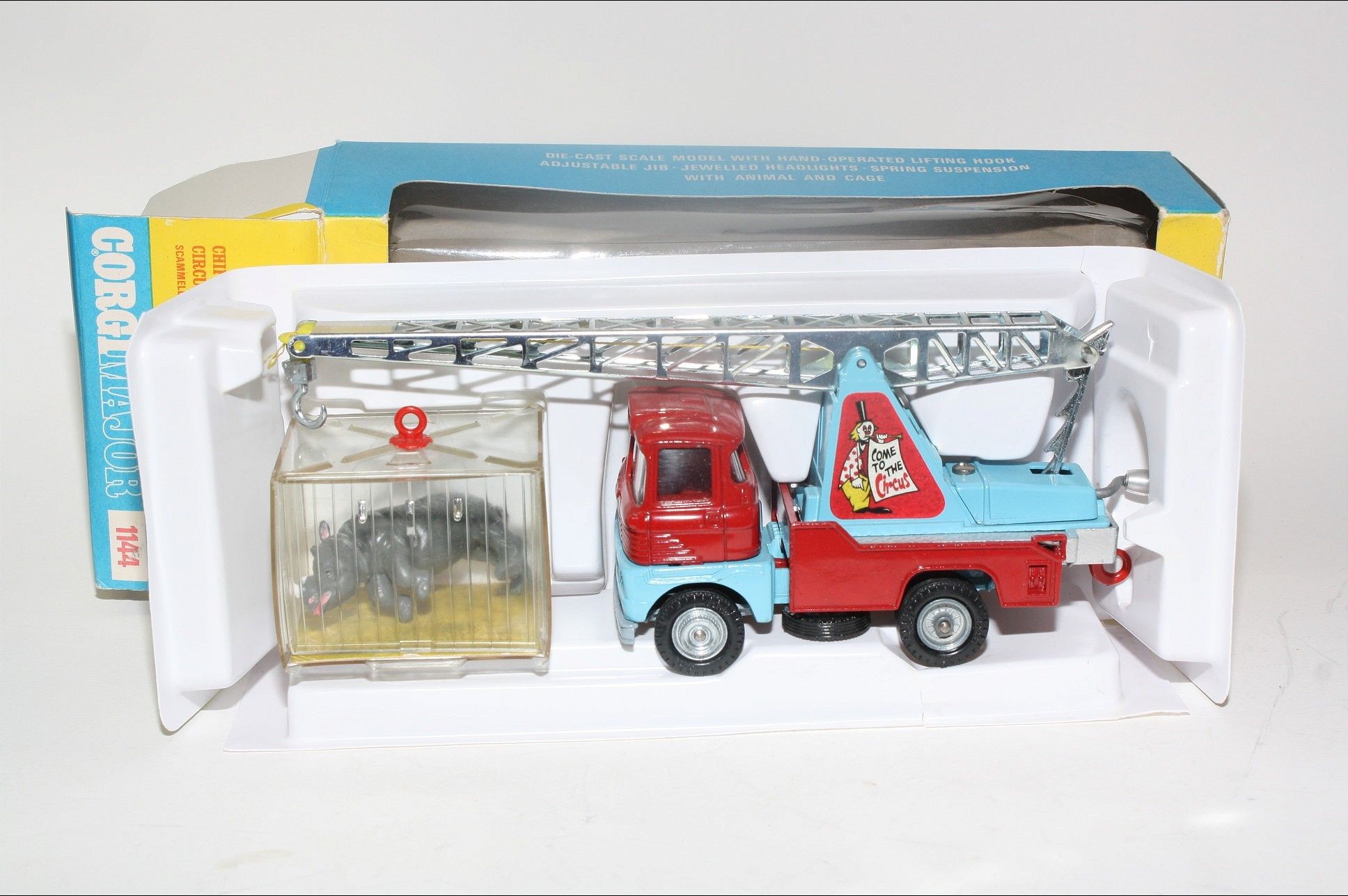 Corgi 1144 Chipperfields Circus Crane, Mint in Good Original Box | DB ...