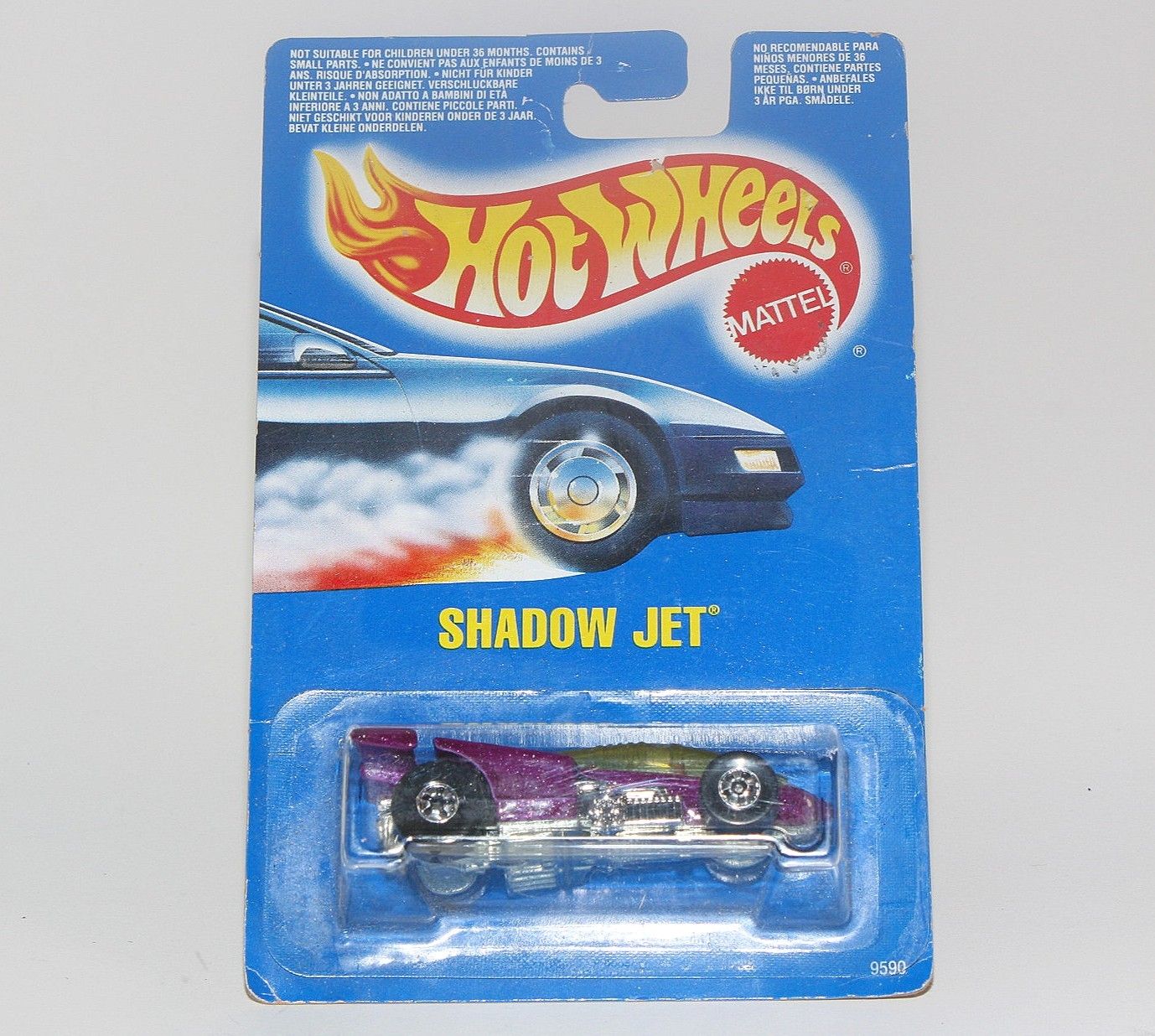 Hot Wheels, Shadow Jet 9590, Mint on Unopened Card | DB Collectables
