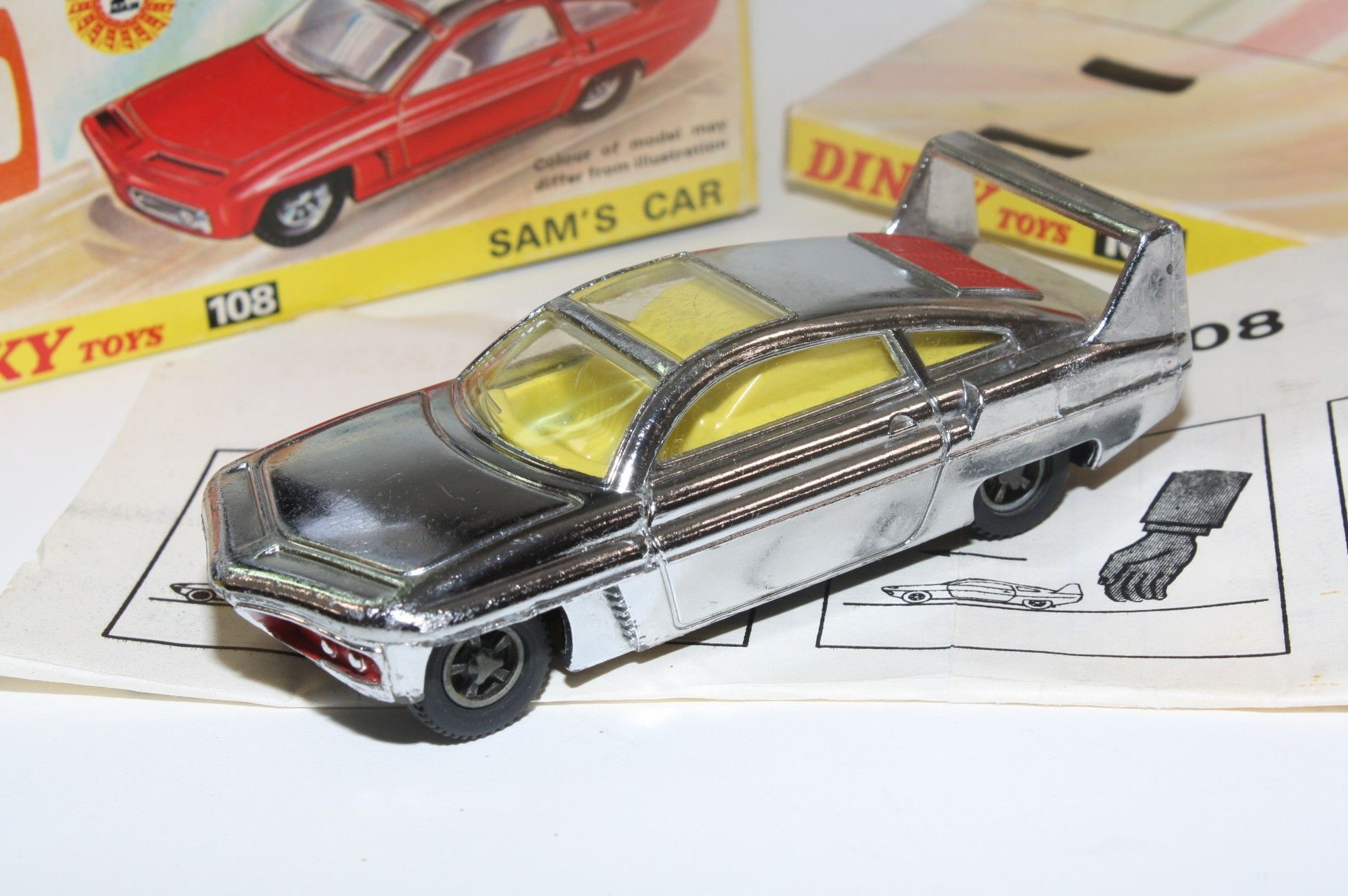Dinky 108 Sams Car, VGC in Excellent Original Box | DB Collectables