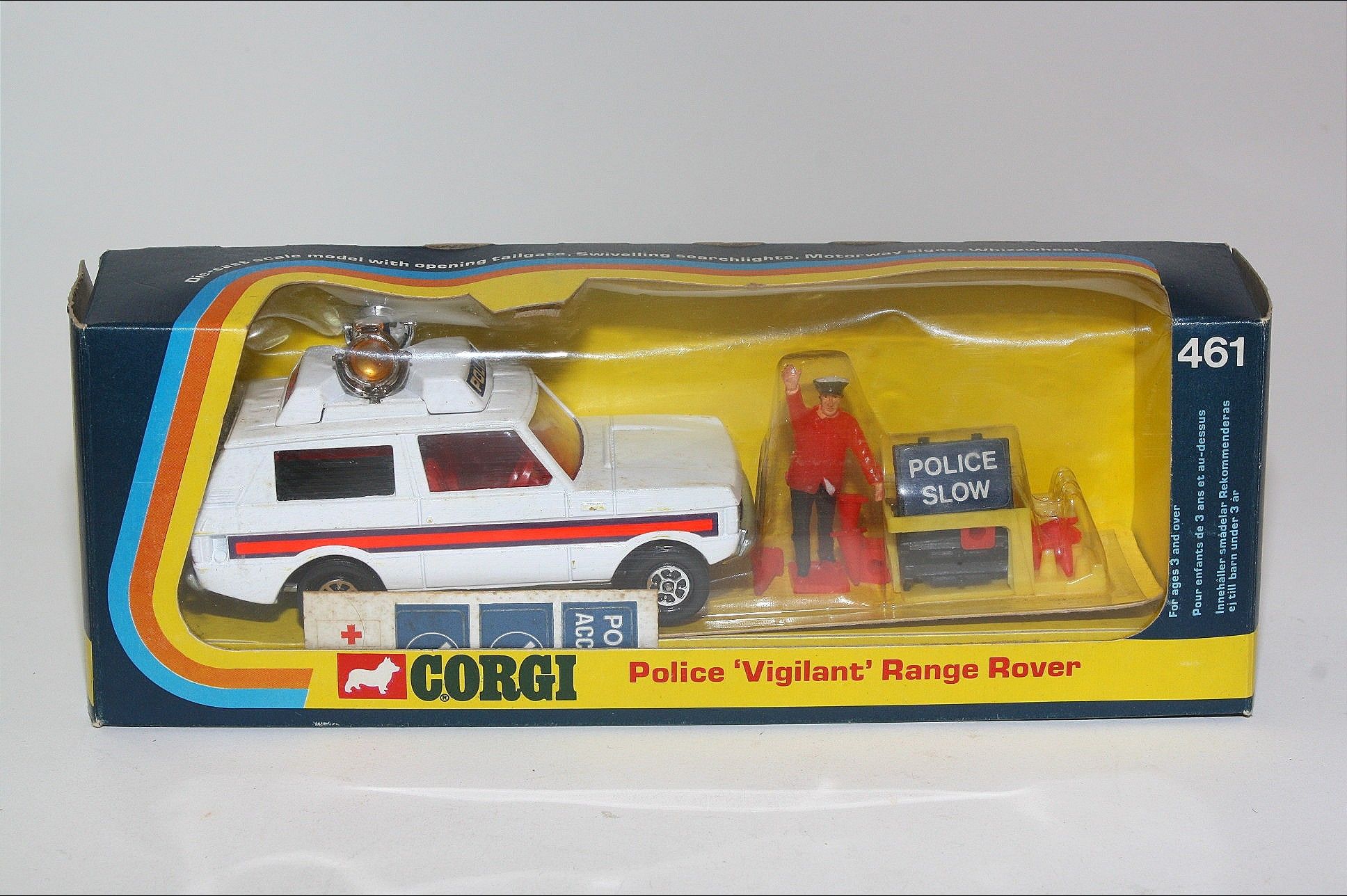 Corgi 461 Police (Vigilant) Range Rover, Mint in Good Original Box | DB ...