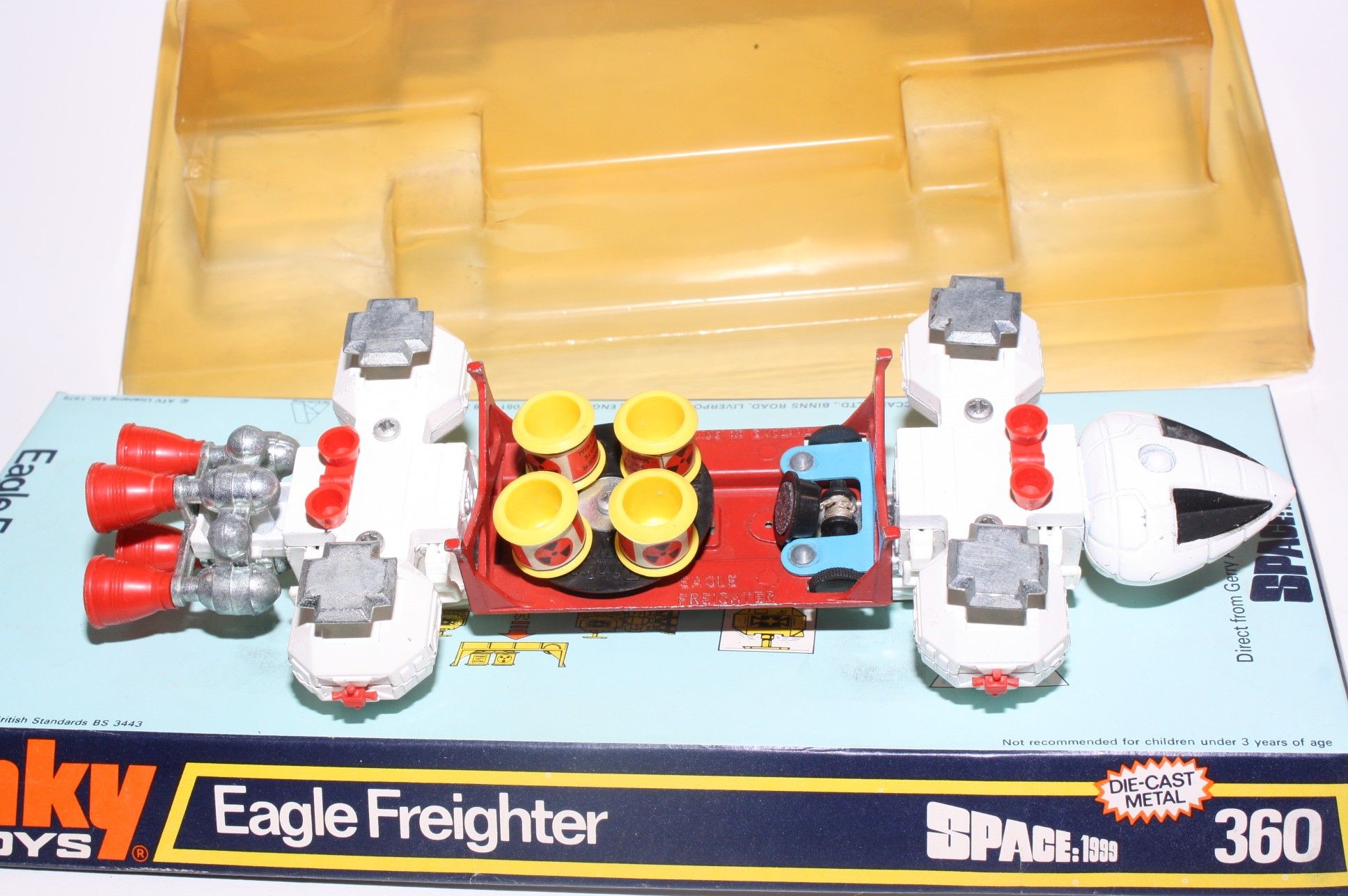 DINKY TOYS 360 SPACE 1999 EAGLE FREIGHTER, VNM in Original Box | DB ...