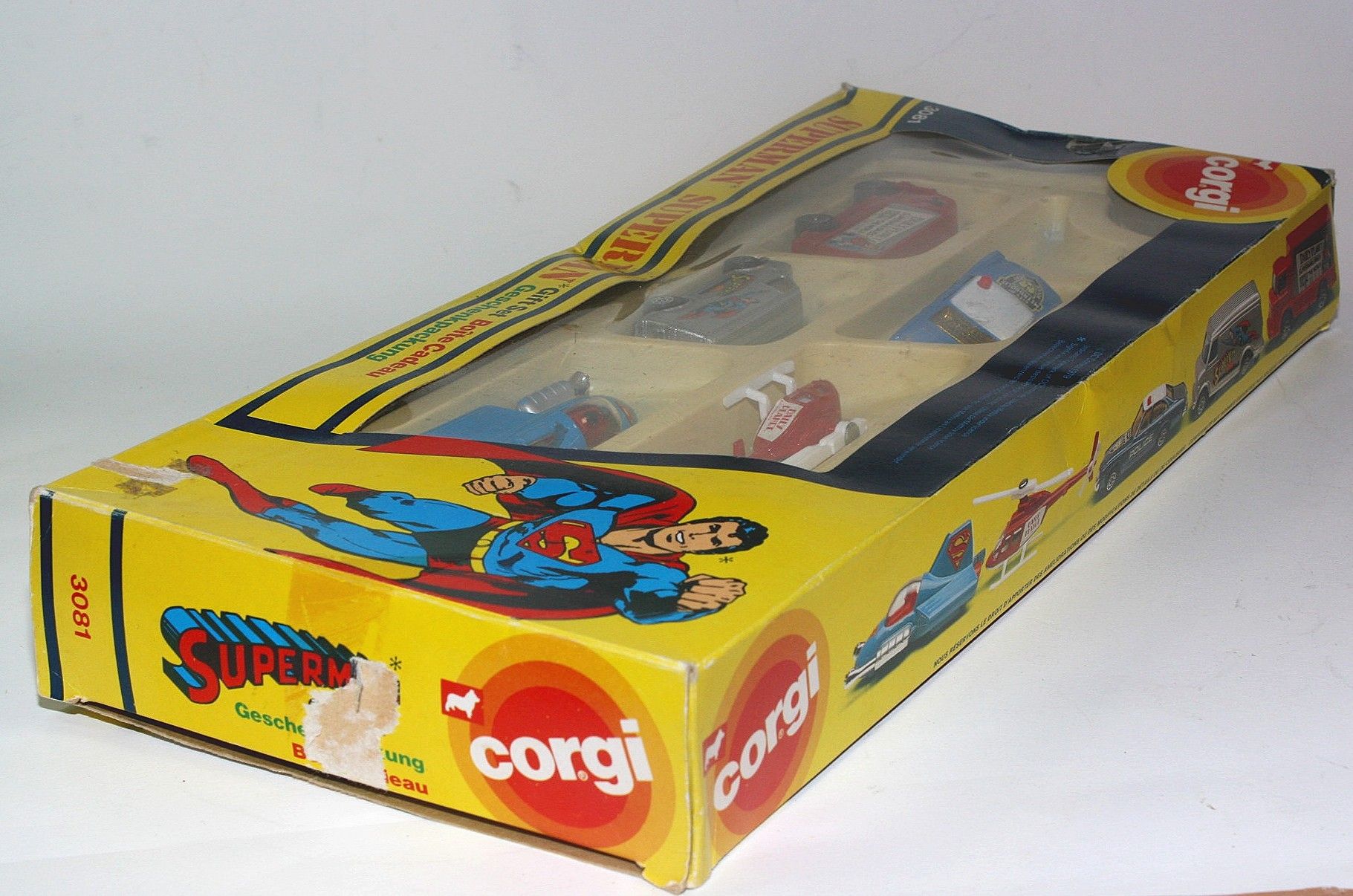 Corgi Juniors 3081 Superman Gift Set, All Mint in Original Box | DB ...