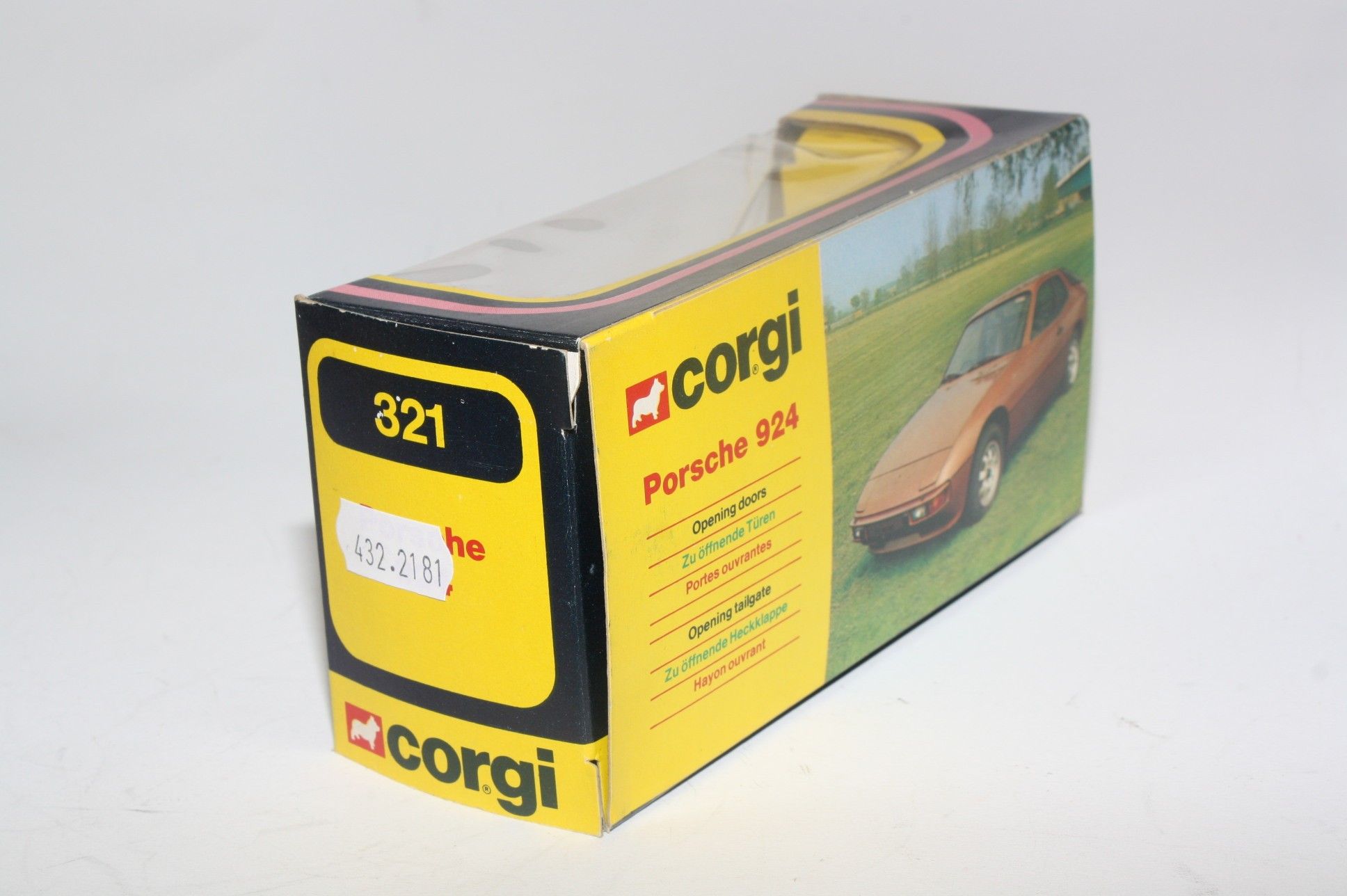 Corgi 321 Porsche 924, Mint in Good Original box | DB Collectables
