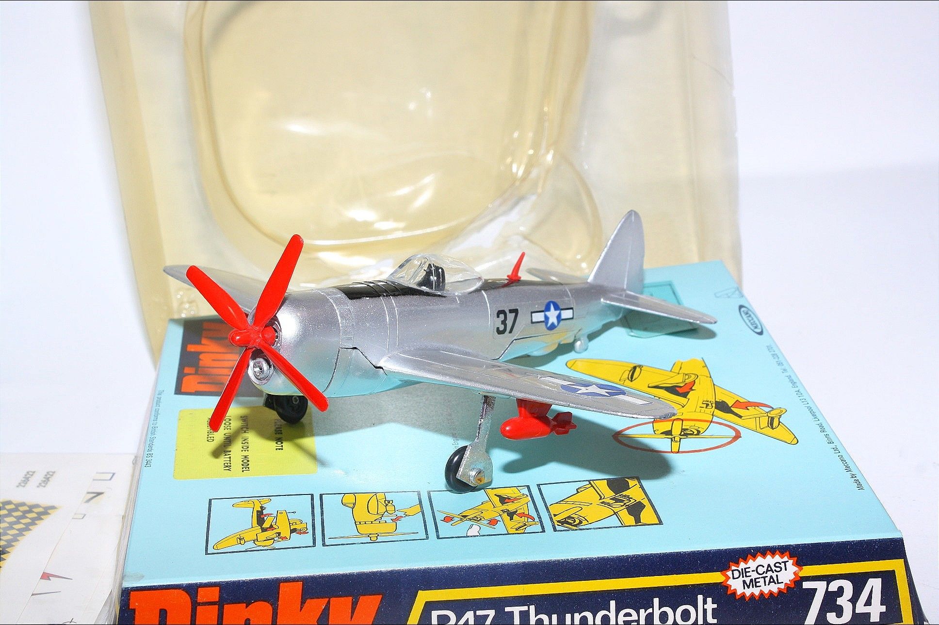 Dinky 734 P47 Thunderbolt, VNM in Original Box | DB Collectables