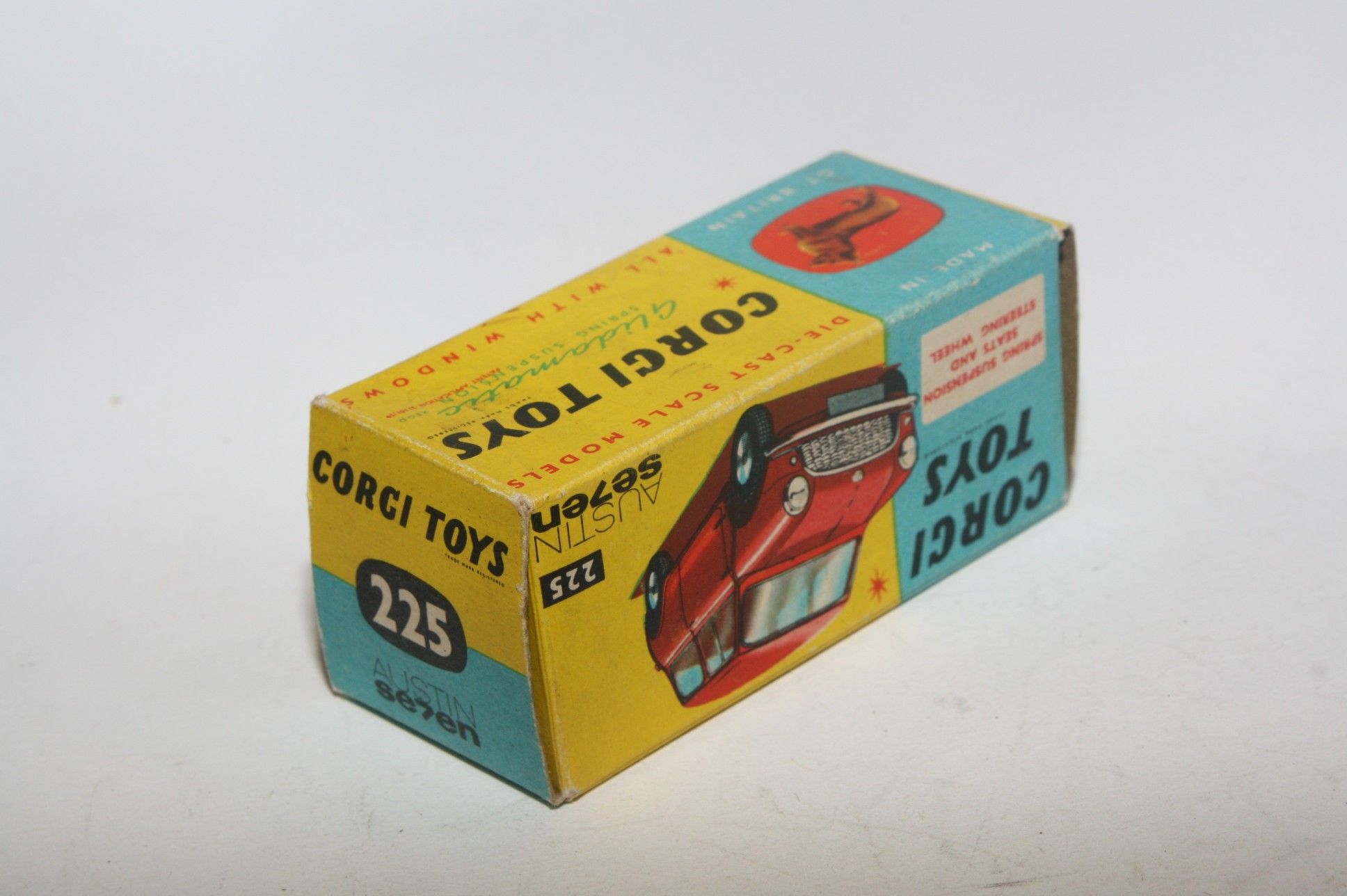 Corgi 225 Austin Mini Seven, VNM in Good Original Box | DB Collectables