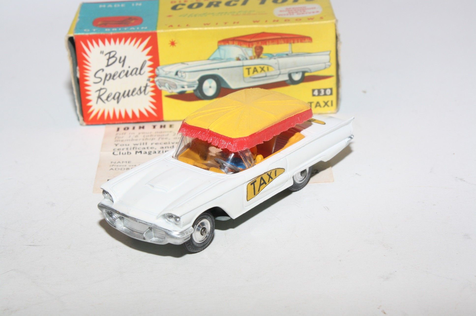 Corgi 430 Bermuda Taxi, VNM in Good Original Box | DB Collectables