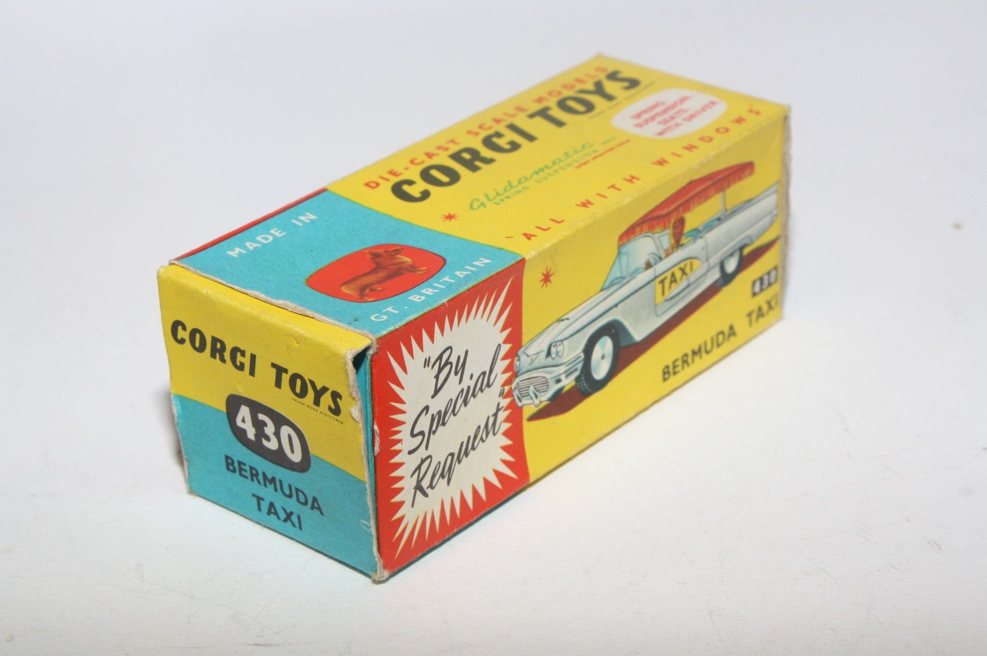 Corgi 430 Bermuda Taxi, VNM in Good Original Box | DB Collectables
