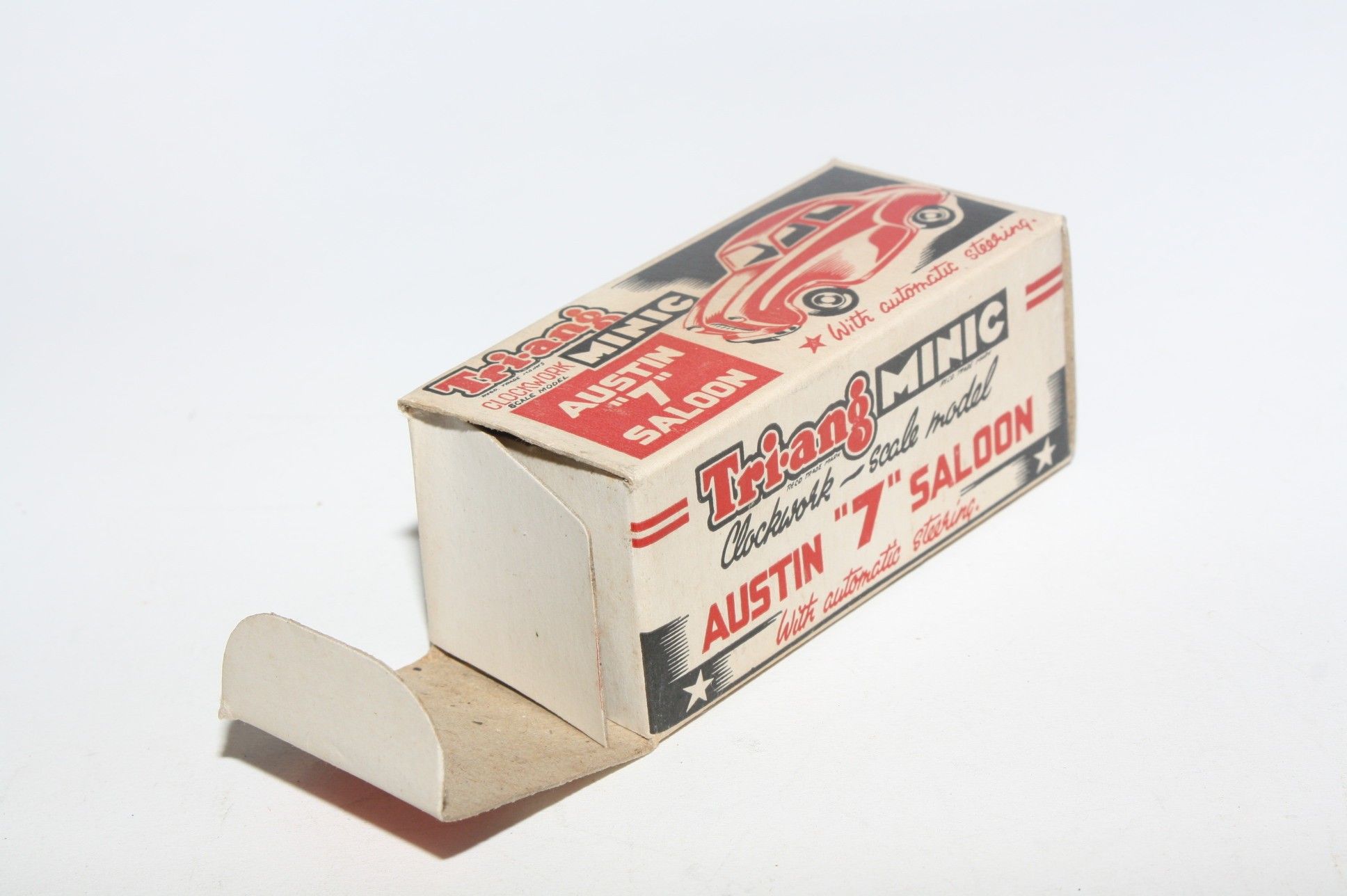 Triang Minic Clockwork Austin 7 Saloon, Boxed | DB Collectables