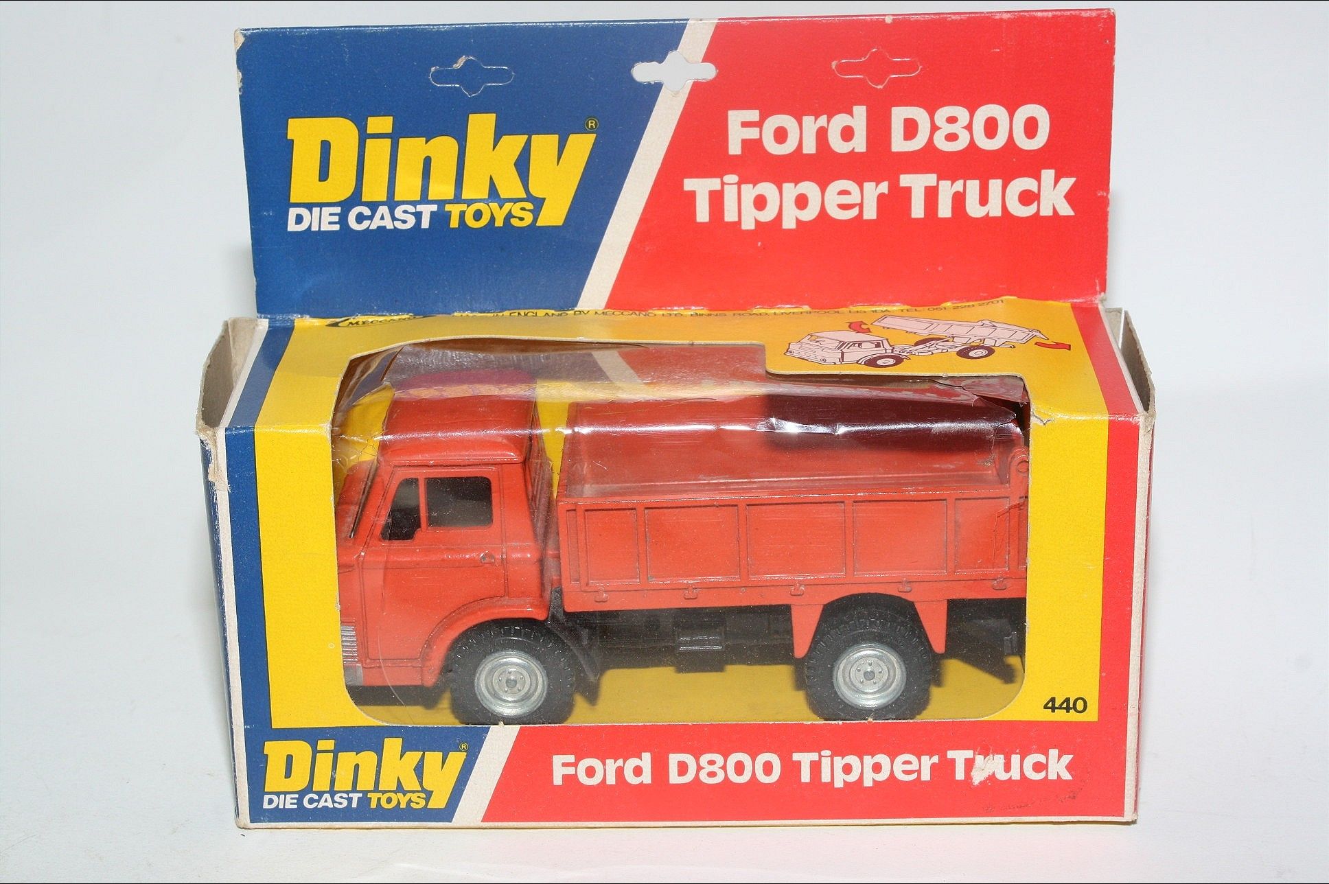 Dinky 440 Ford D800 Tipper Truck, VGC in Original Box | DB Collectables