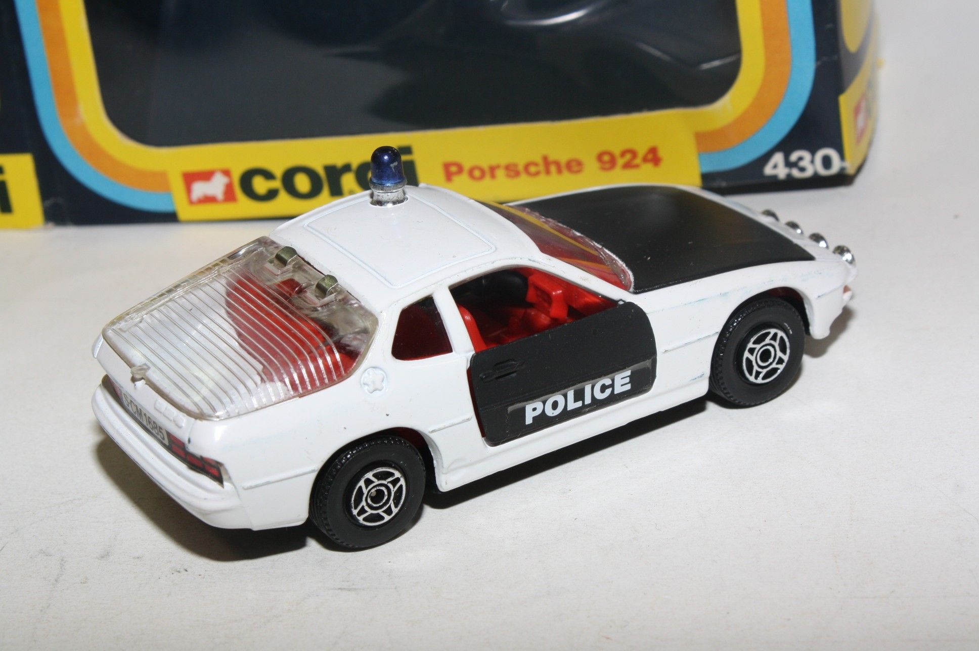 Corgi 430 Porsche Police Car