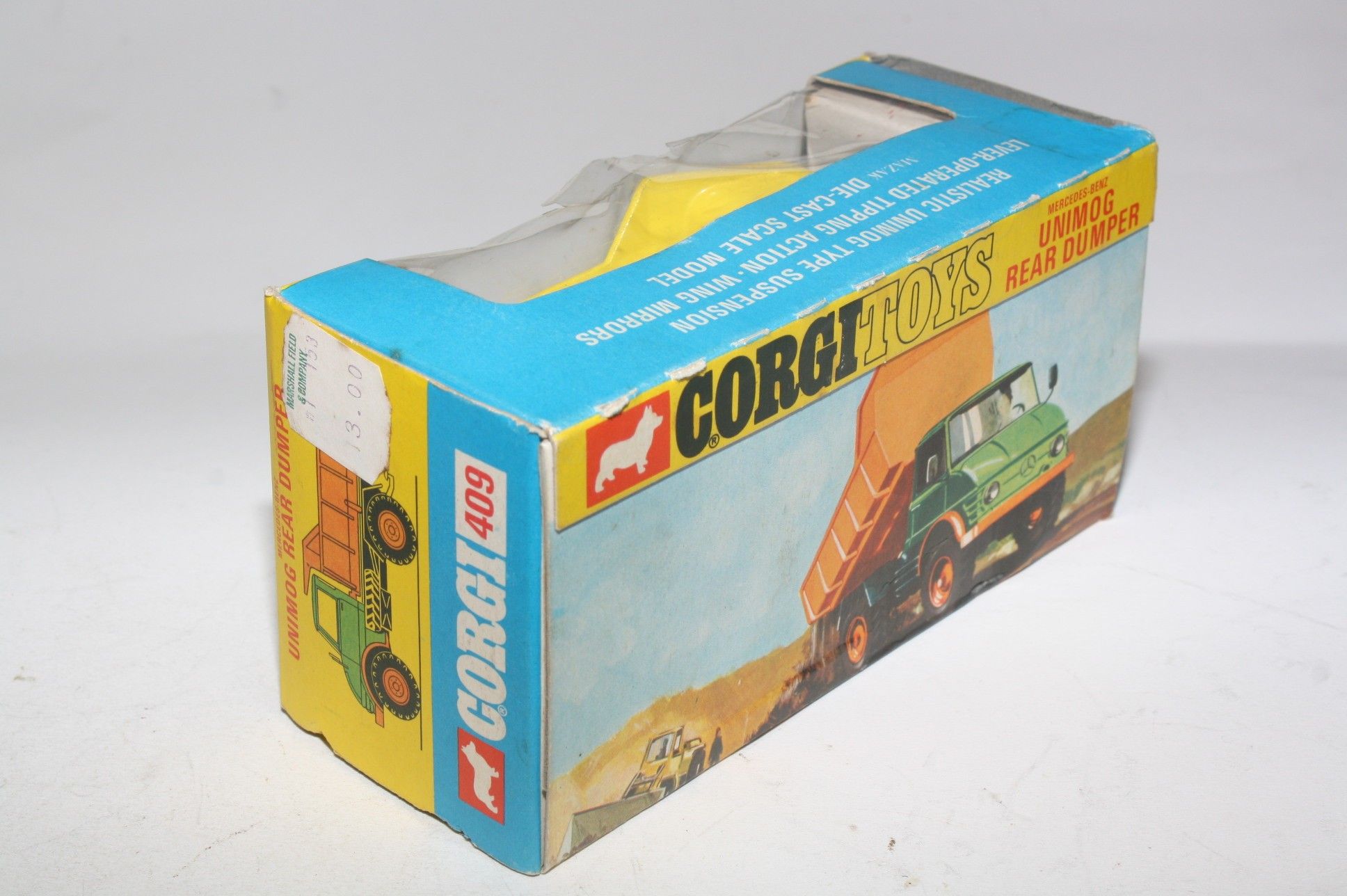 Corgi 409 Mercedes Unimog Dumper, Mint in Original Box | DB Collectables