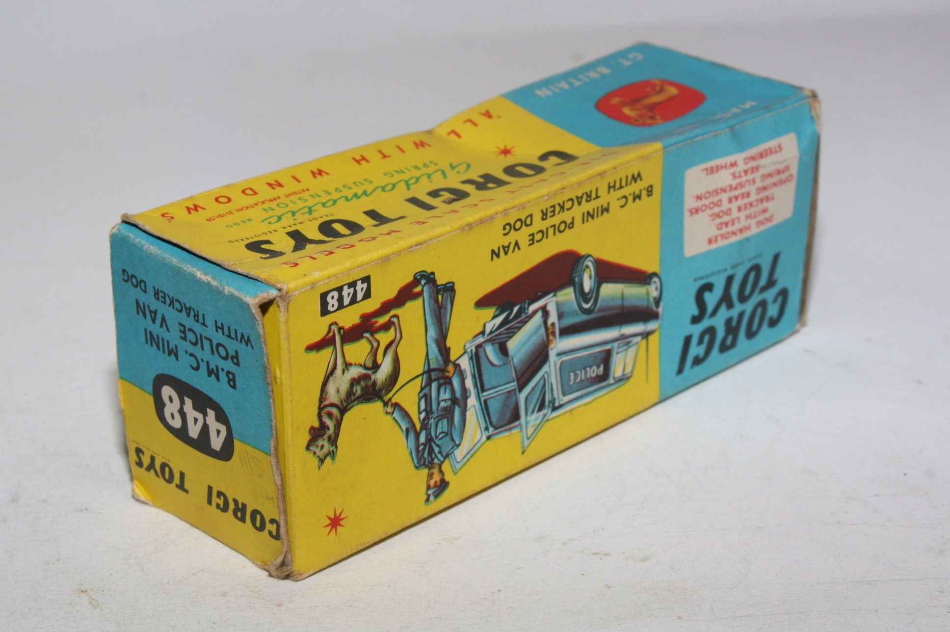 Corgi 448 Police Mini Van with Tracker Dog, VGC in Original Box | DB ...