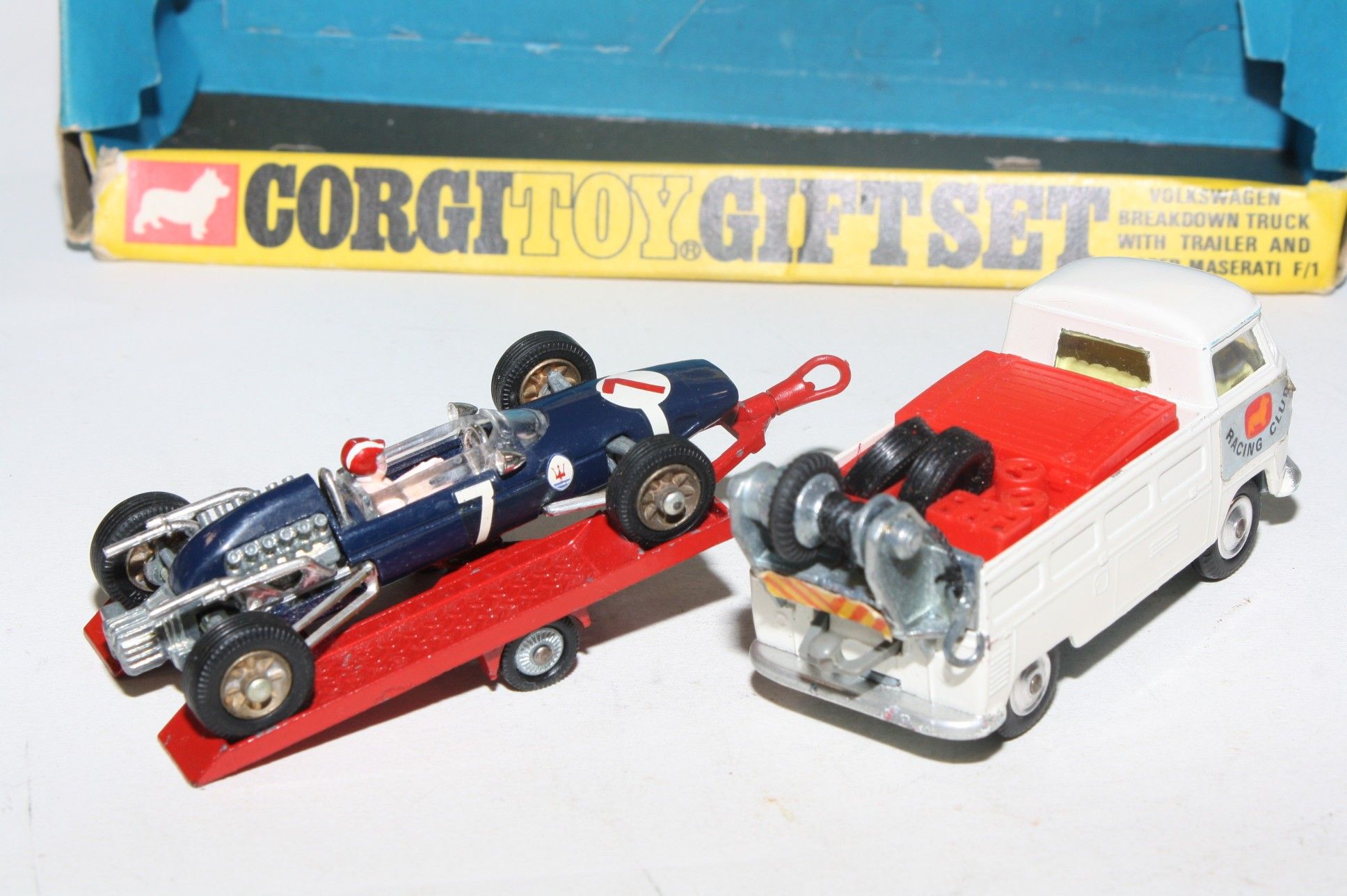 Corgi Gift Set 6 VW Transporter and Maserati, Excellent in Original Box ...