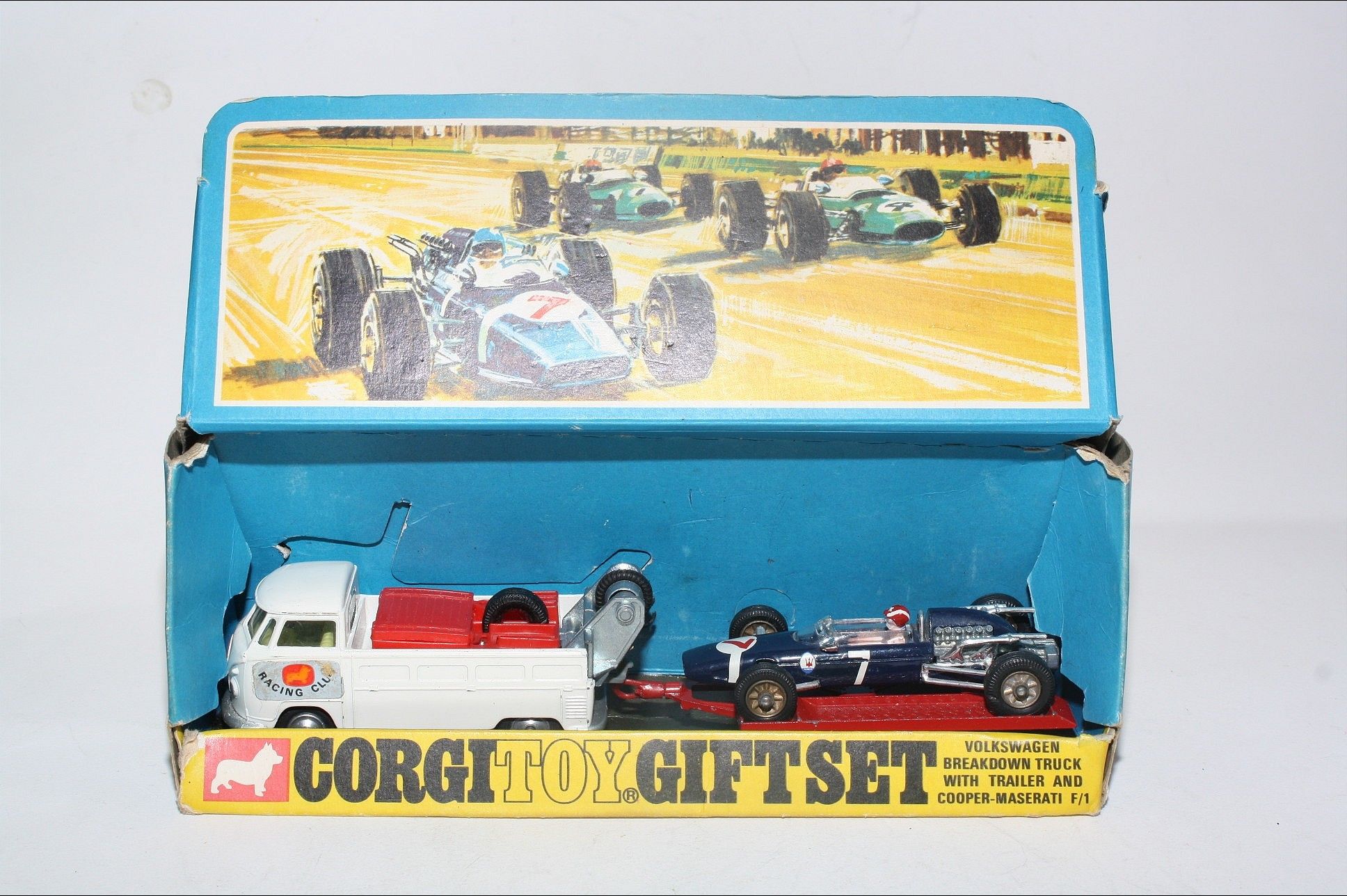 Corgi Gift Set 6 VW Transporter and Maserati, Excellent in Original Box ...