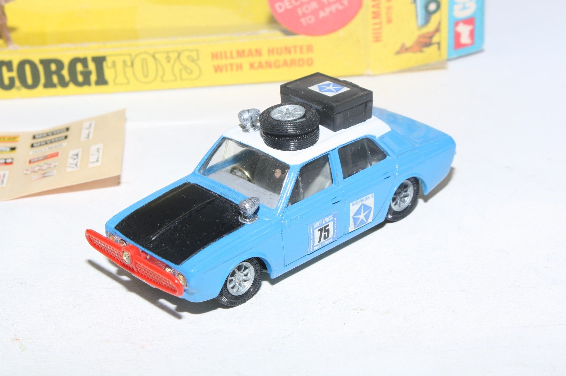 Corgi 302 Hillman Hunter Rally Car, Mint in VNM Original Box | DB ...