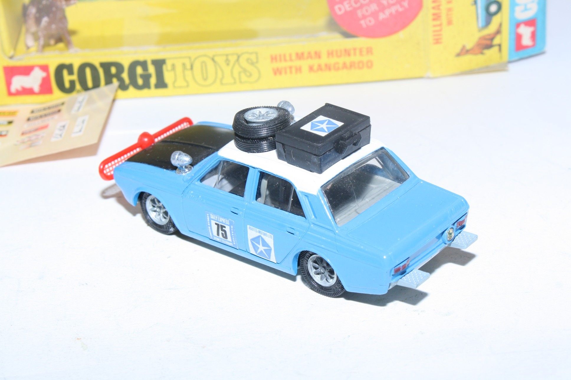 Corgi 302 Hillman Hunter Rally Car, Mint in VNM Original Box | DB ...