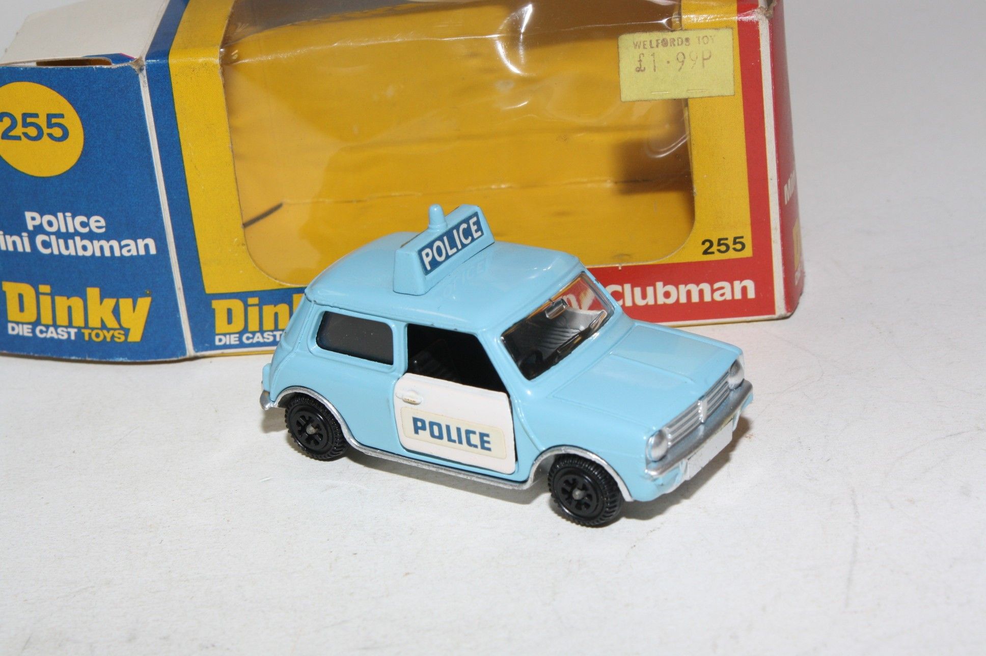 Dinky 255 Police Mini Clubman, Mint in Original Box | DB Collectables