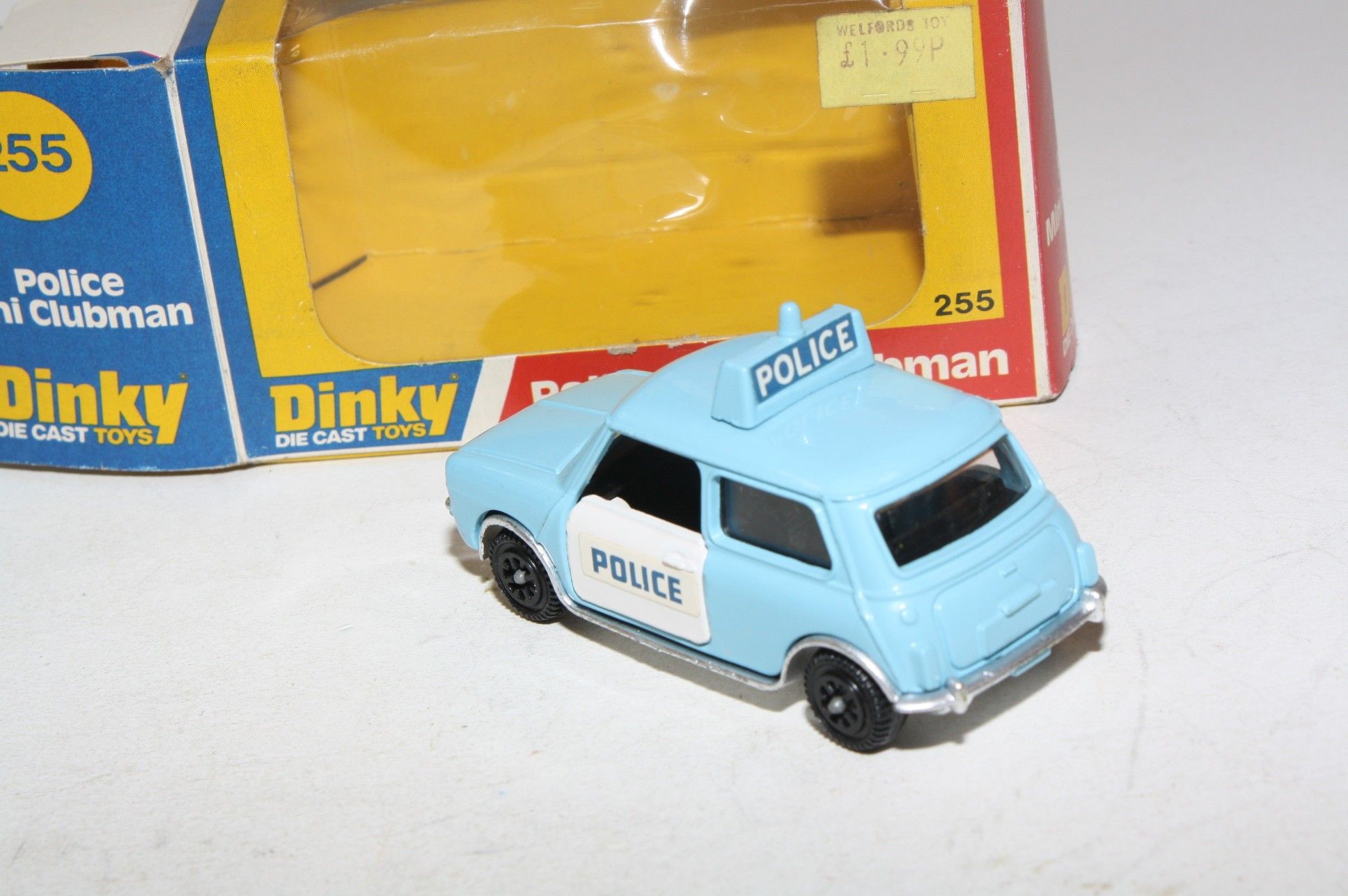 Dinky 255 Police Mini Clubman, Mint in Original Box | DB Collectables