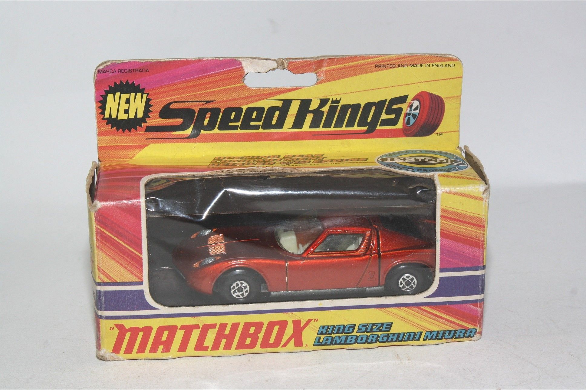 Matchbox Speed Kings, K-24 Lamborghini Miura, VNM in Original Box | DB ...