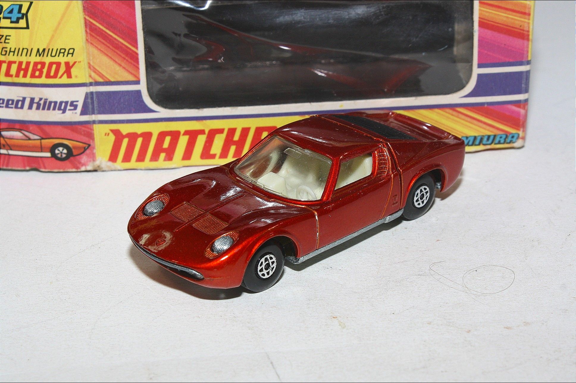 Matchbox Speed Kings, K-24 Lamborghini Miura, VNM in Original Box | DB ...