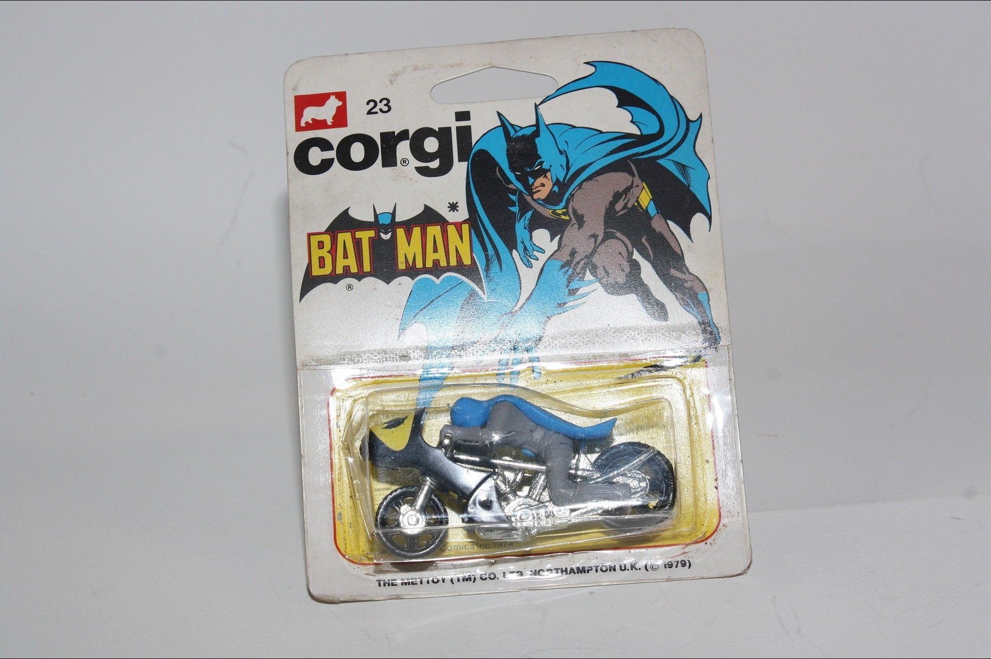 Corgi Juniors E23 Batbike, Mint on Sealed Bubble pack | DB Collectables