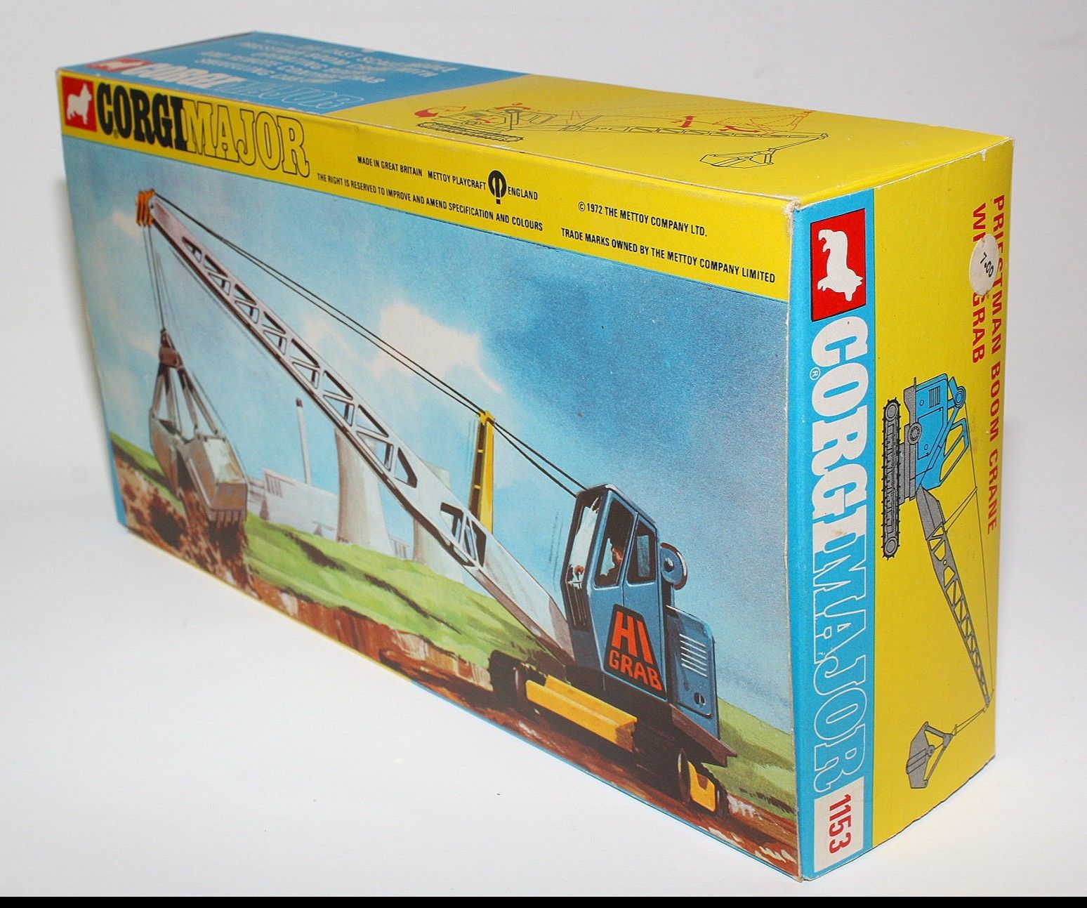 Corgi 1153 Priestman Boom Crane, Mint in VNM Original Box | DB Collectables
