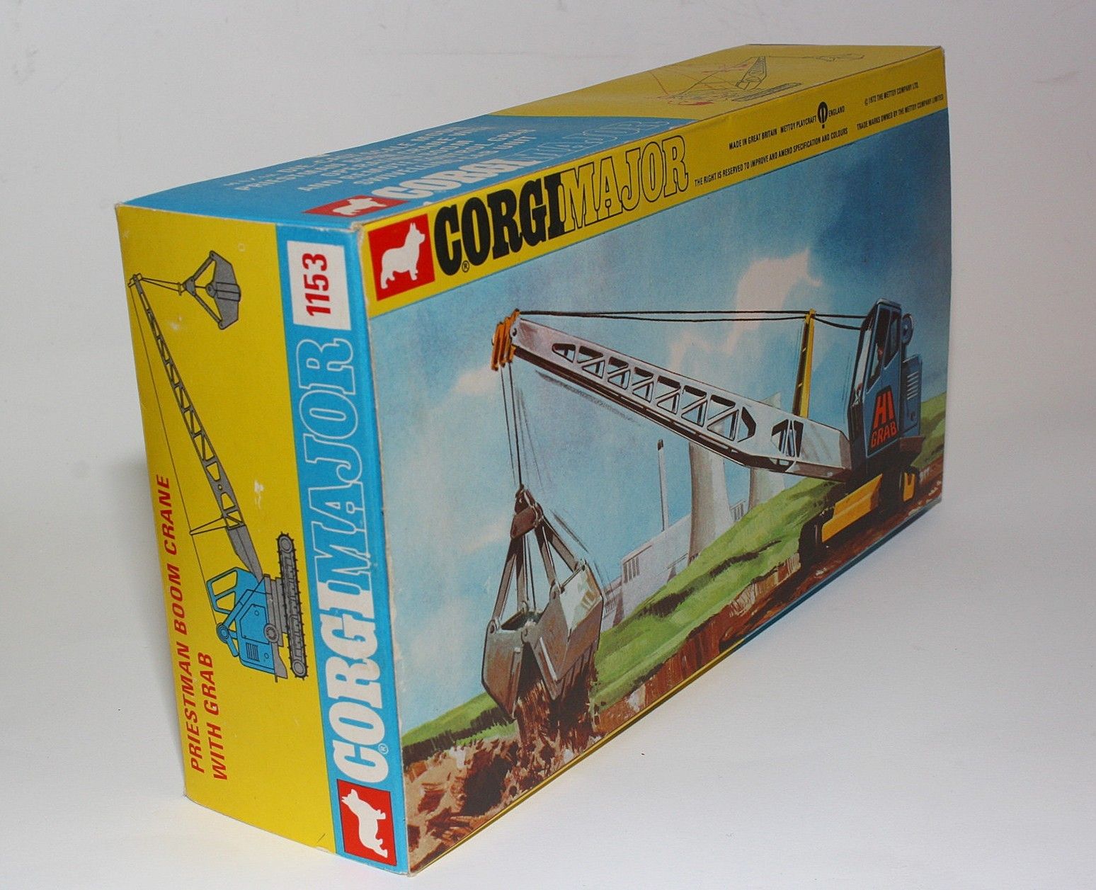 Corgi 1153 Priestman Boom Crane, Mint in VNM Original Box | DB Collectables