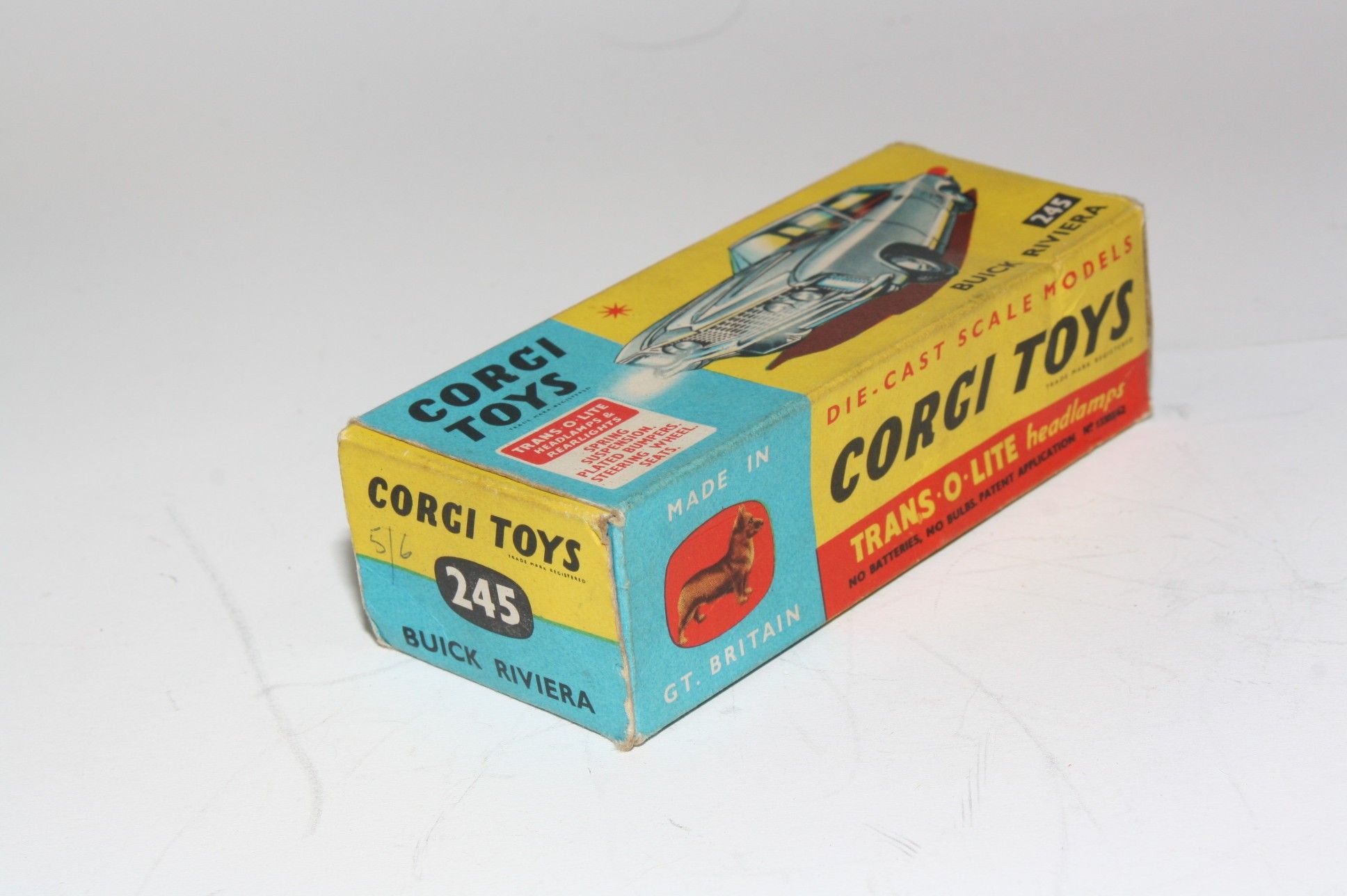 Corgi 245 Buick Riviera, Excellent in Original Box | DB Collectables