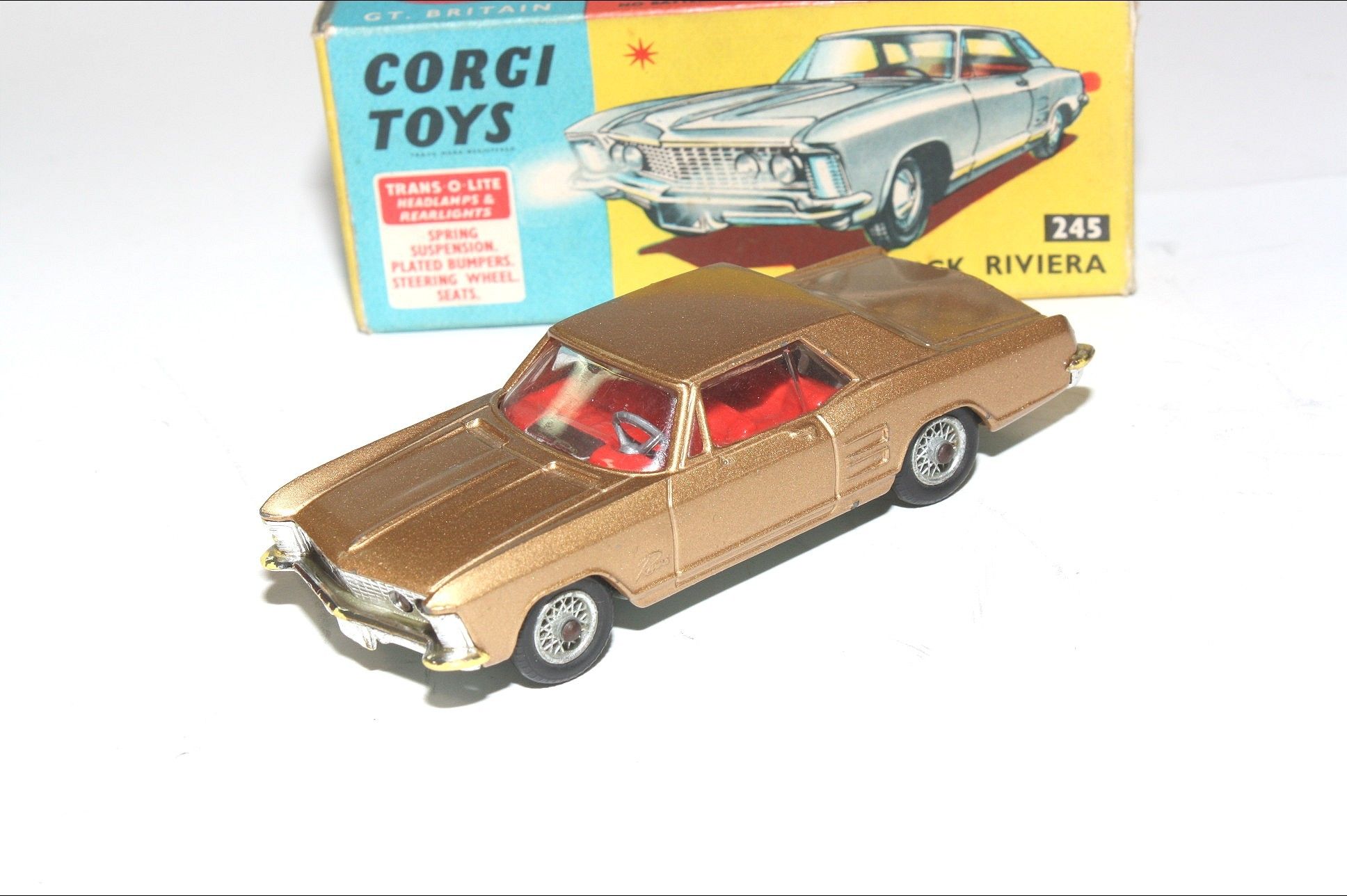 Corgi 245 Buick Riviera, Excellent in Original Box | DB Collectables
