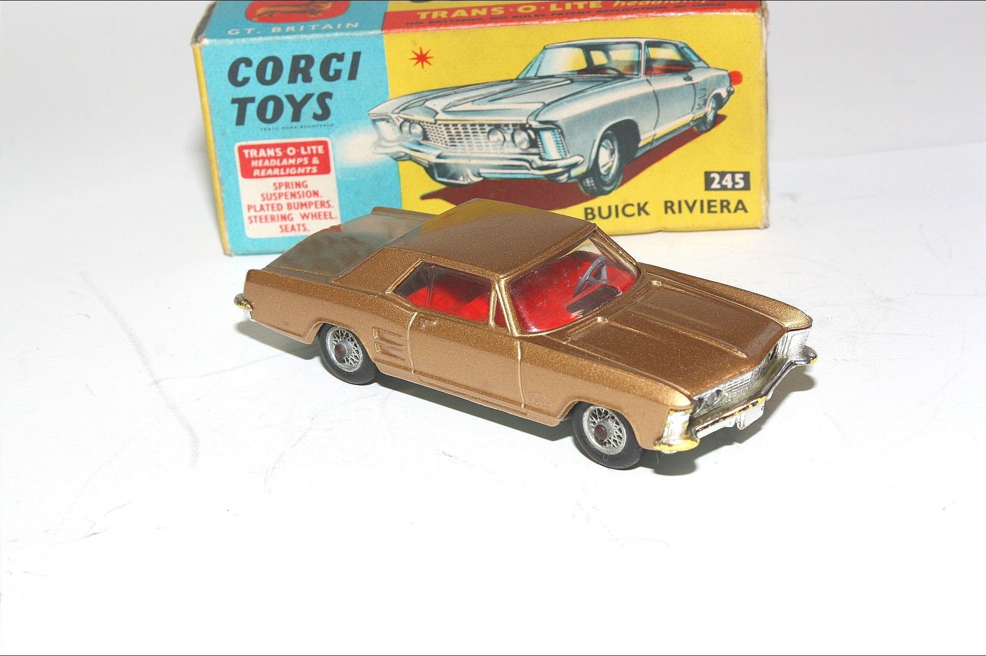 Corgi 245 Buick Riviera, Excellent in Original Box | DB Collectables