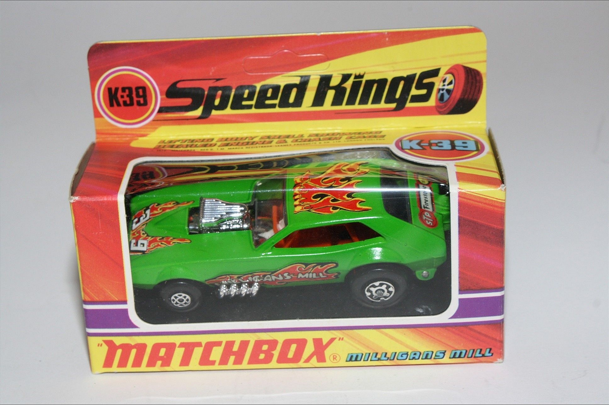 Matchbox K-39 Speed Kings Milligans Mill, Ex Shop Stock, MIB | DB ...