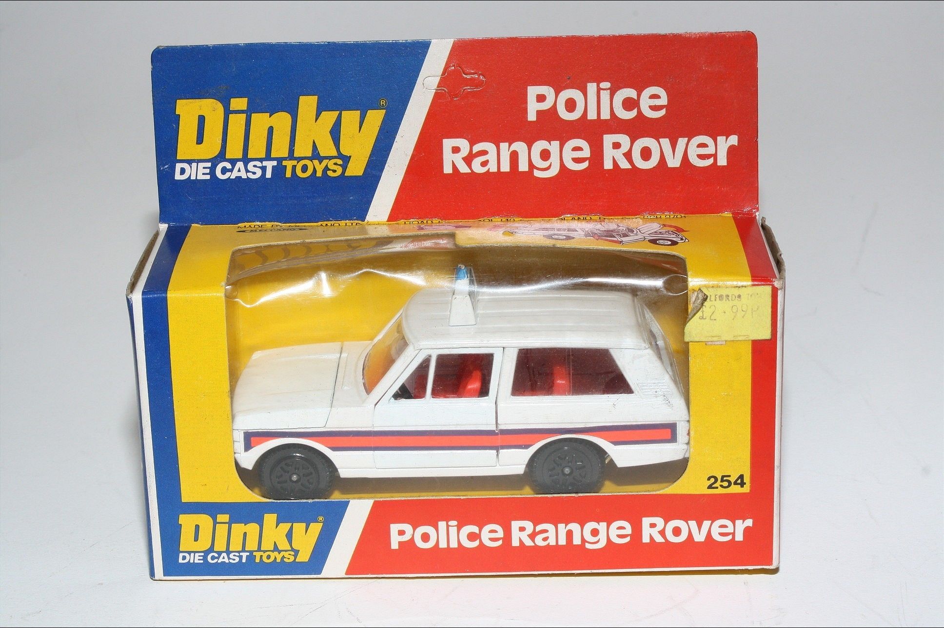 Dinky 254 Police Range Rover, MIB, Ex Shop Stock | DB Collectables