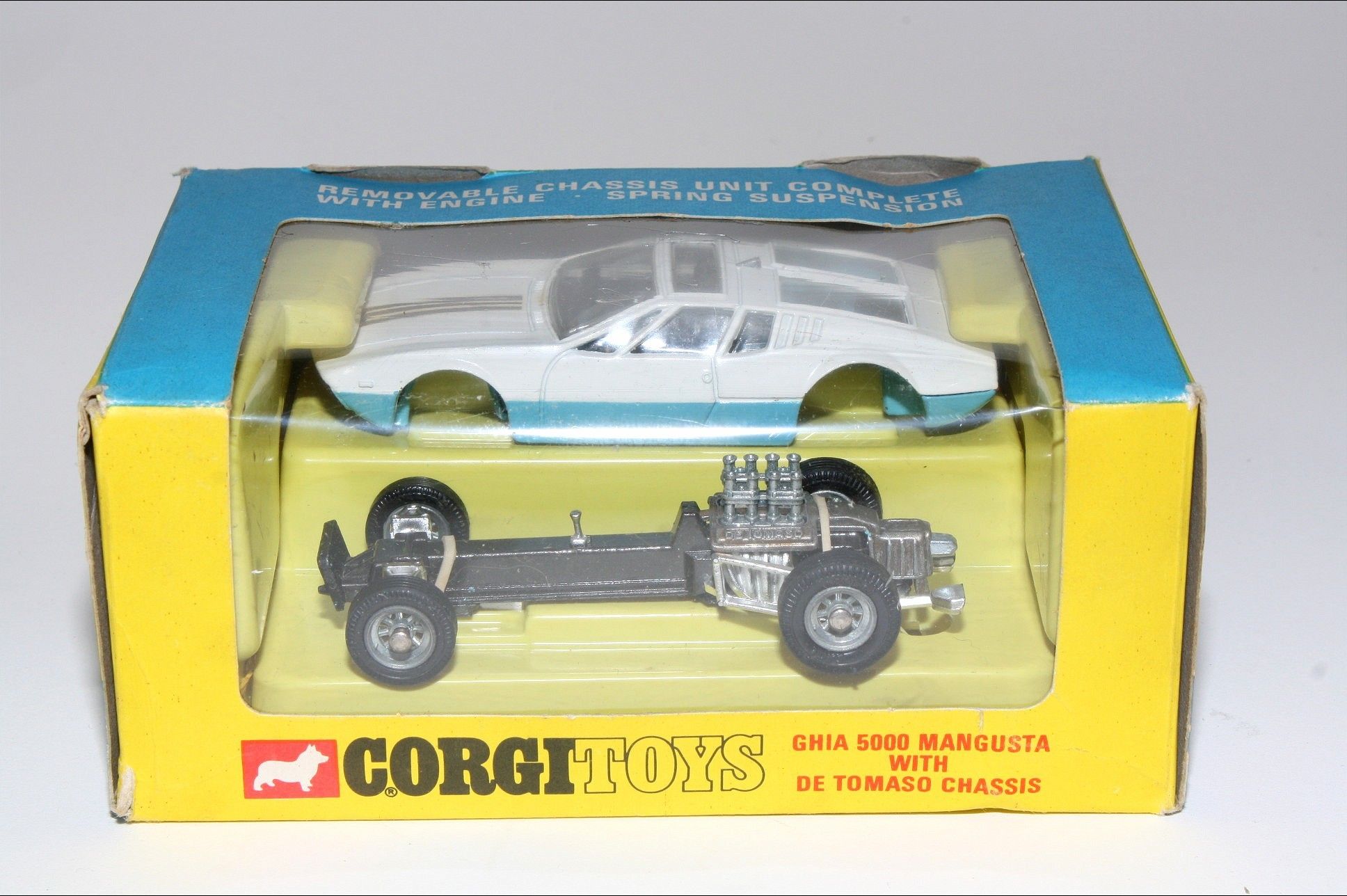Corgi 271 Ghia 5000 Mangusta, VNM in Original Box | DB Collectables