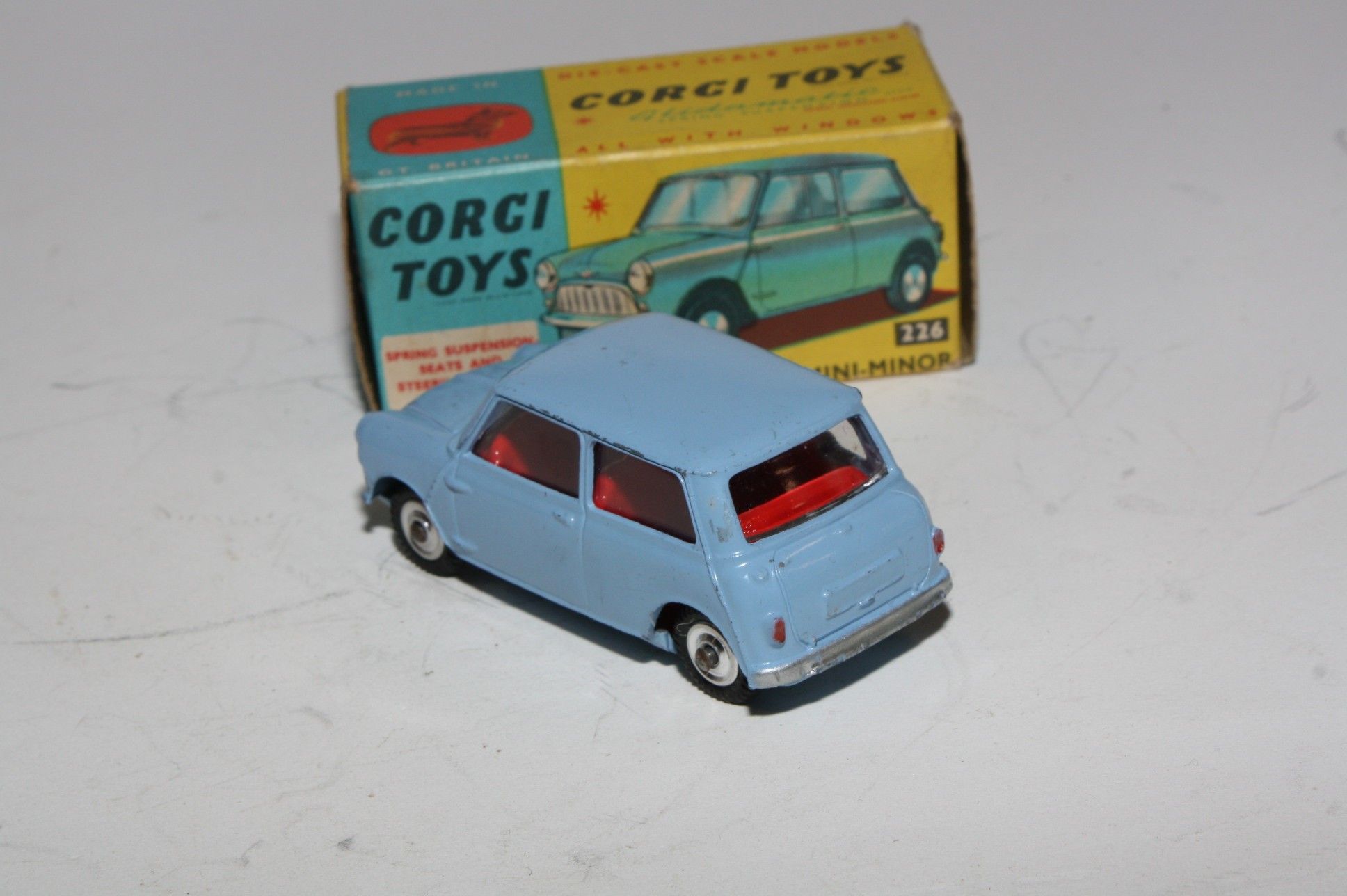 Corgi 226 Morris Mini Minor, Superb in Original Box | DB Collectables