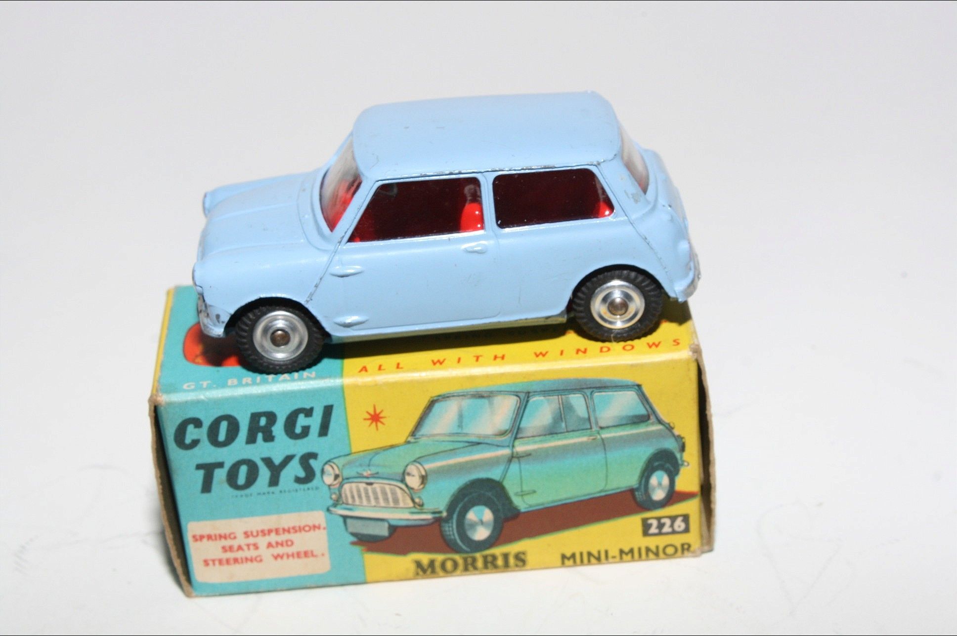Corgi 226 Morris Mini Minor, Superb in Original Box | DB Collectables