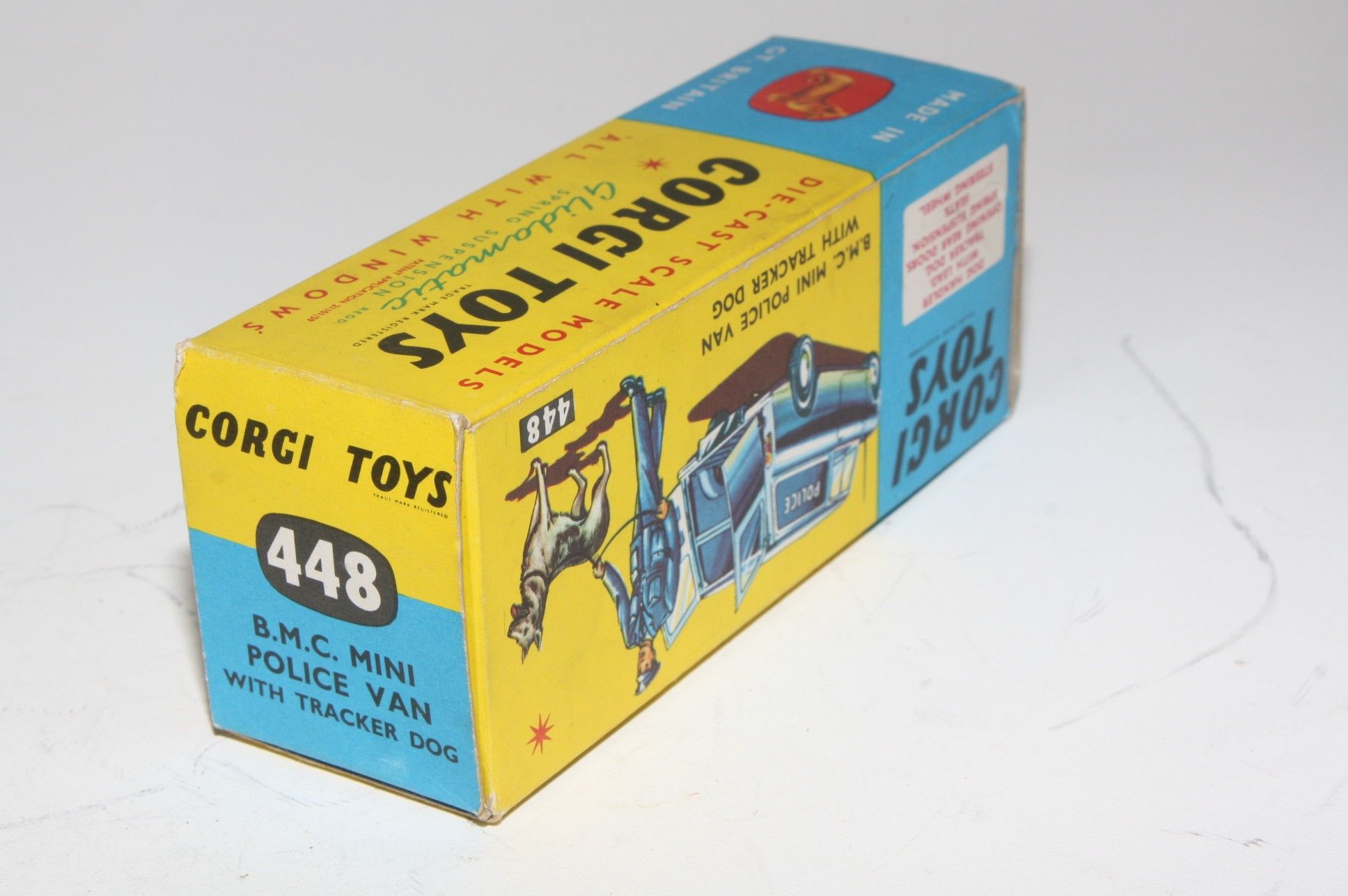 Corgi 448 Police Mini Van with Tracker Dog, Mint in VNM Original Box ...