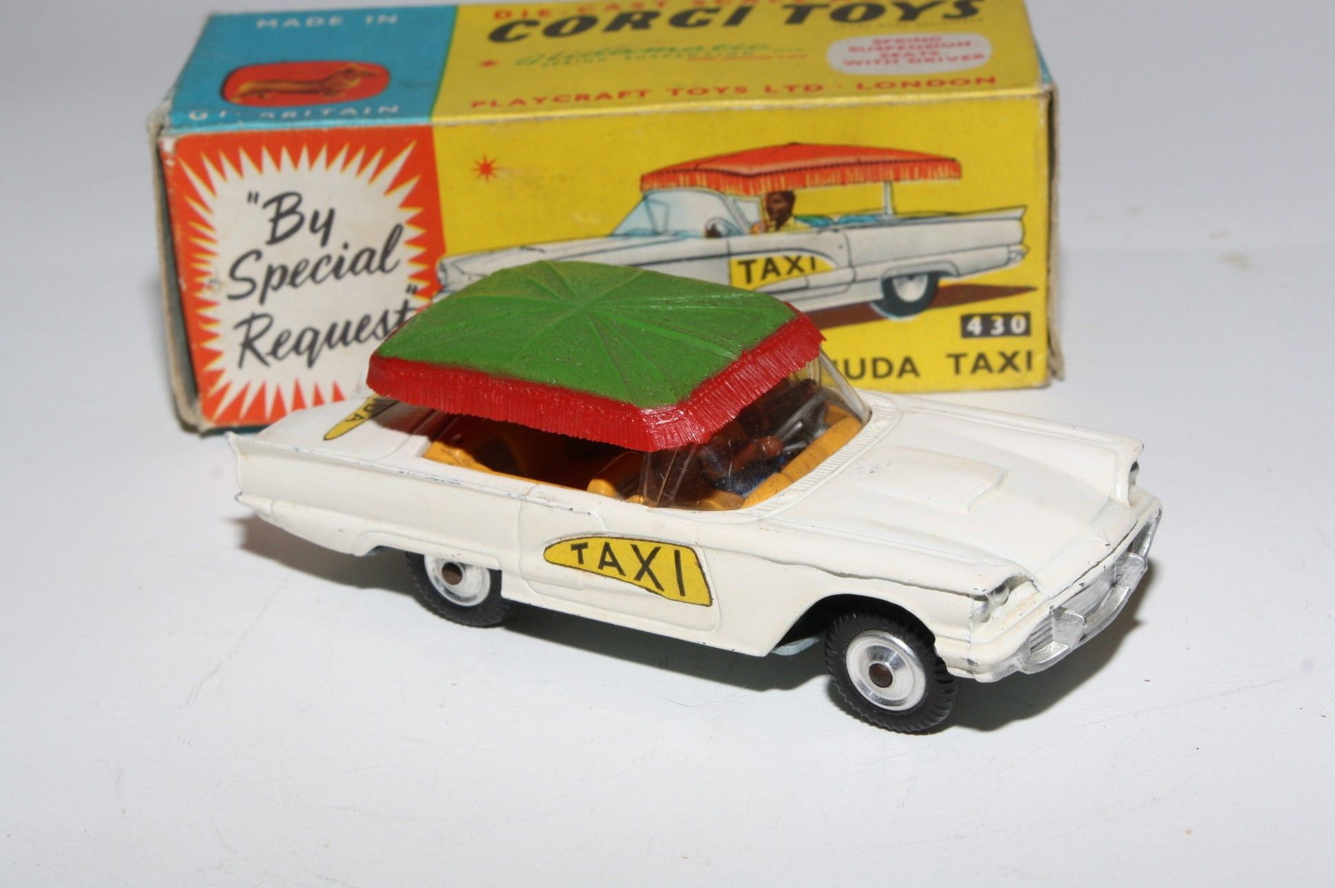 Corgi 430 Bermuda Taxi, Excellent in Original Box | DB Collectables