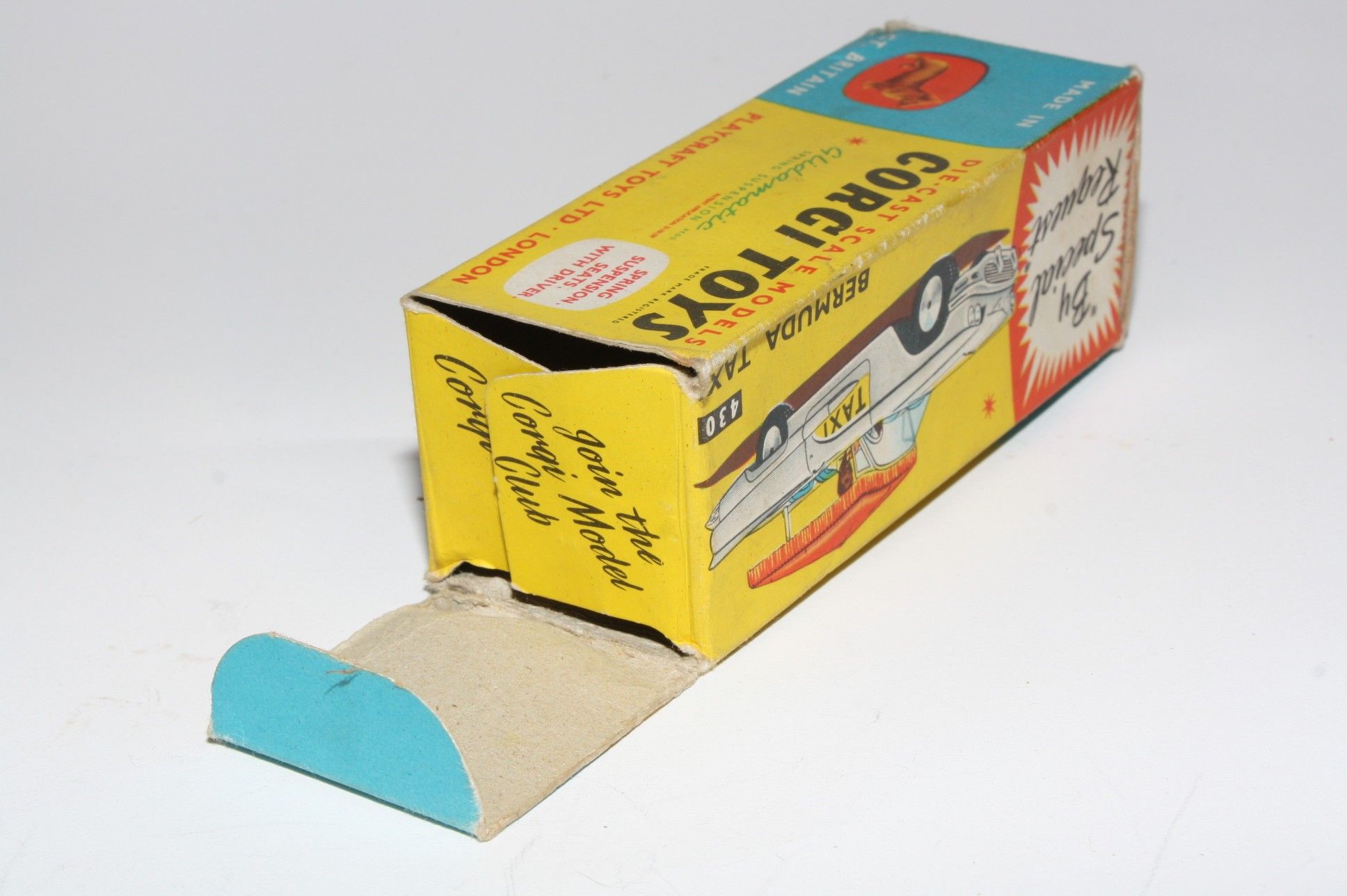 Corgi 430 Bermuda Taxi, Excellent in Original Box | DB Collectables